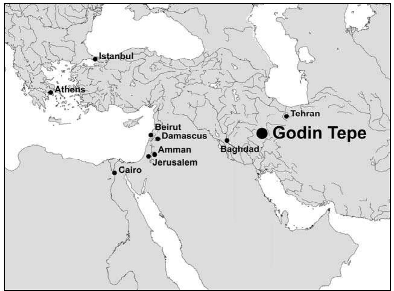 Figure 1 - from Worked Bone from Godin Tepe