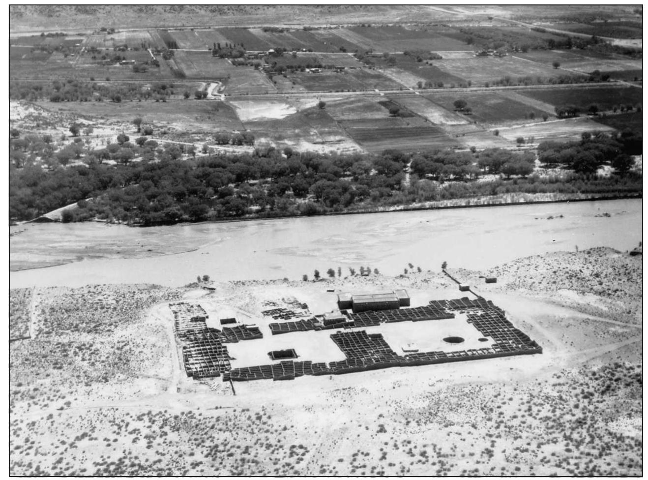 2. aerial view of coronado state monument showing the