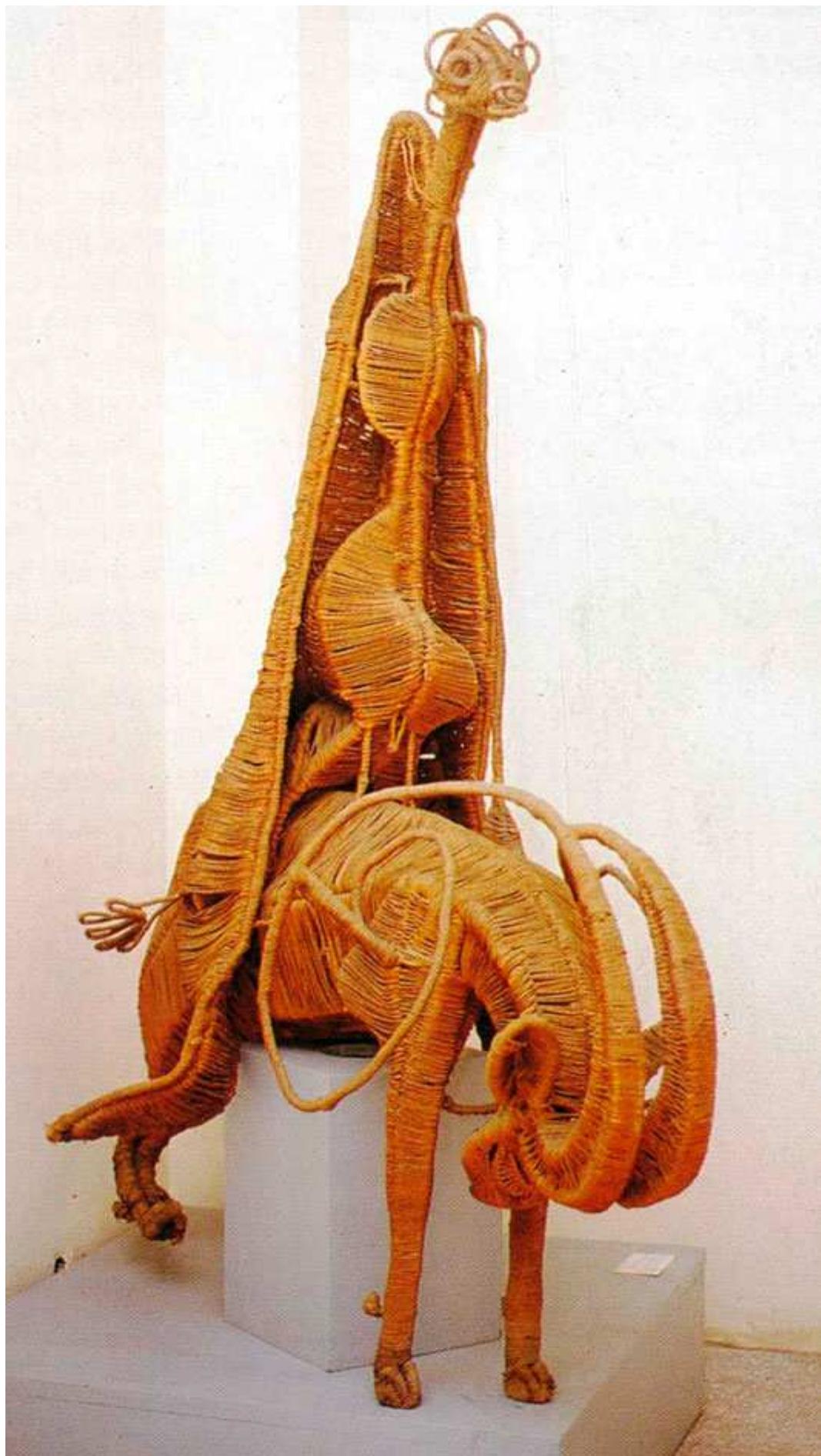 Christian lattier, ram, steel and rope fiber, 1965.
