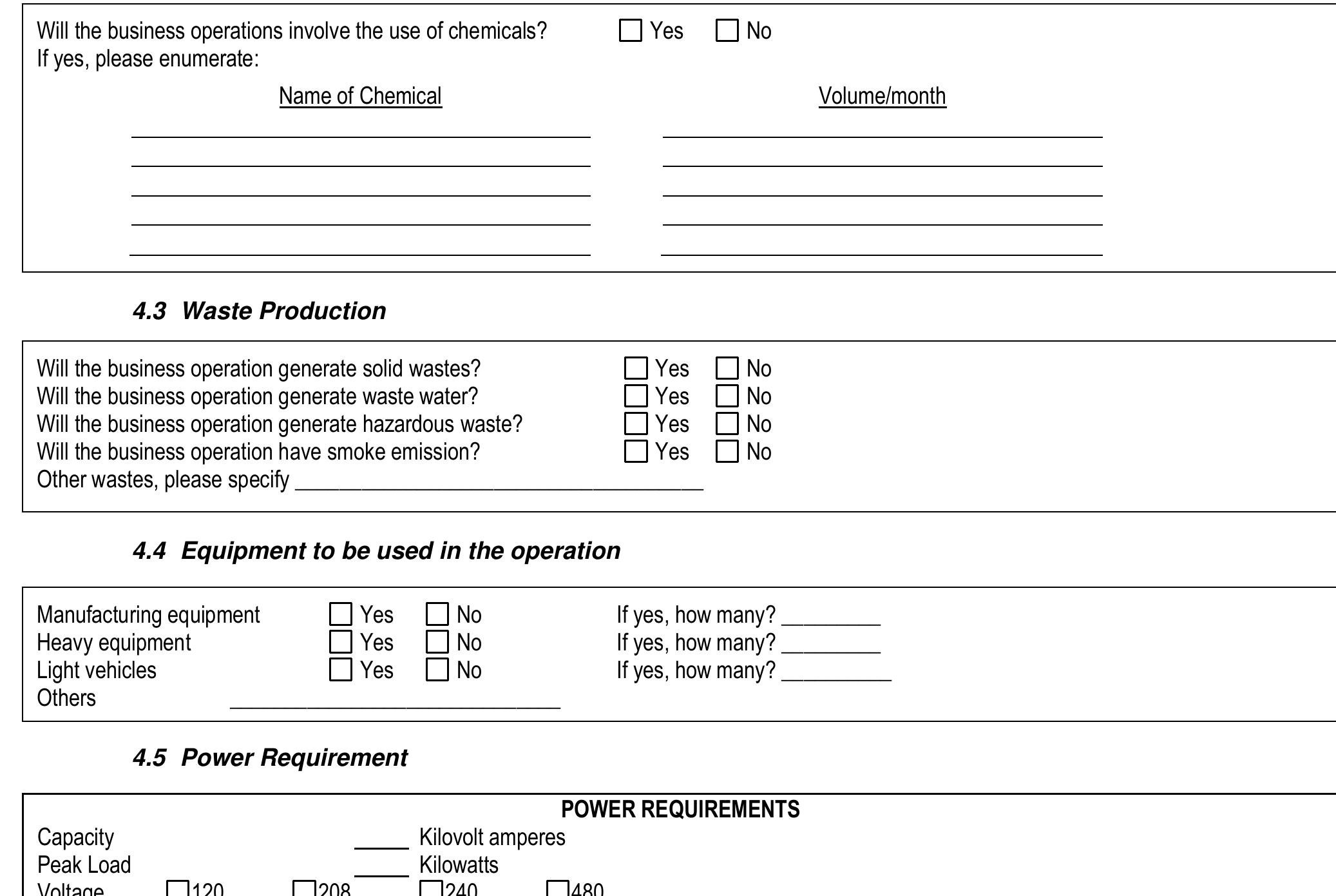 The information provided in this form shall remain