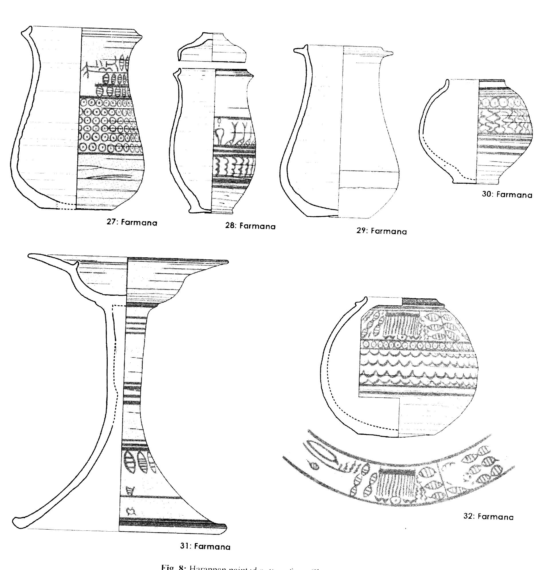 Figure 8 - A Study on the Harappan Painted Pottery from the