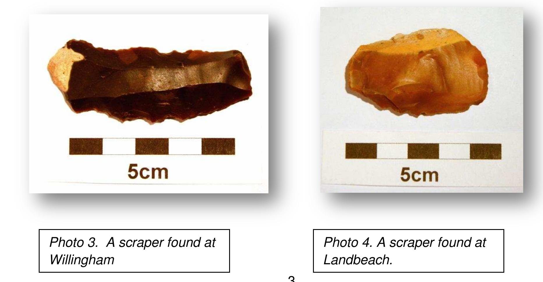 Figure 4 - Flint Guide - by Cambridge Archaeology Field