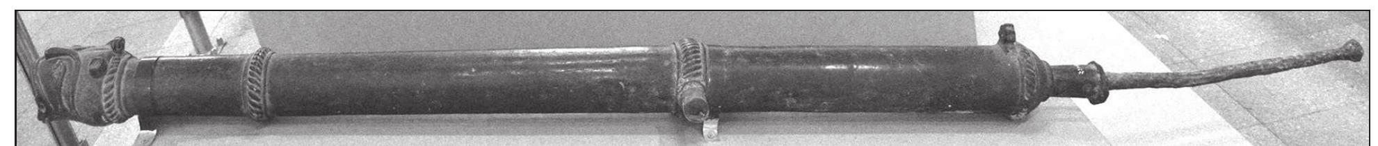 Fic. 9. cannon of sher shah (acc. no. j-2284), bangladesh