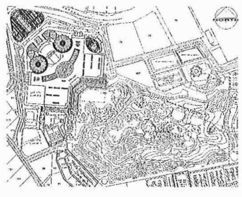 Klcc master plan. courtesy of architectural division kuala