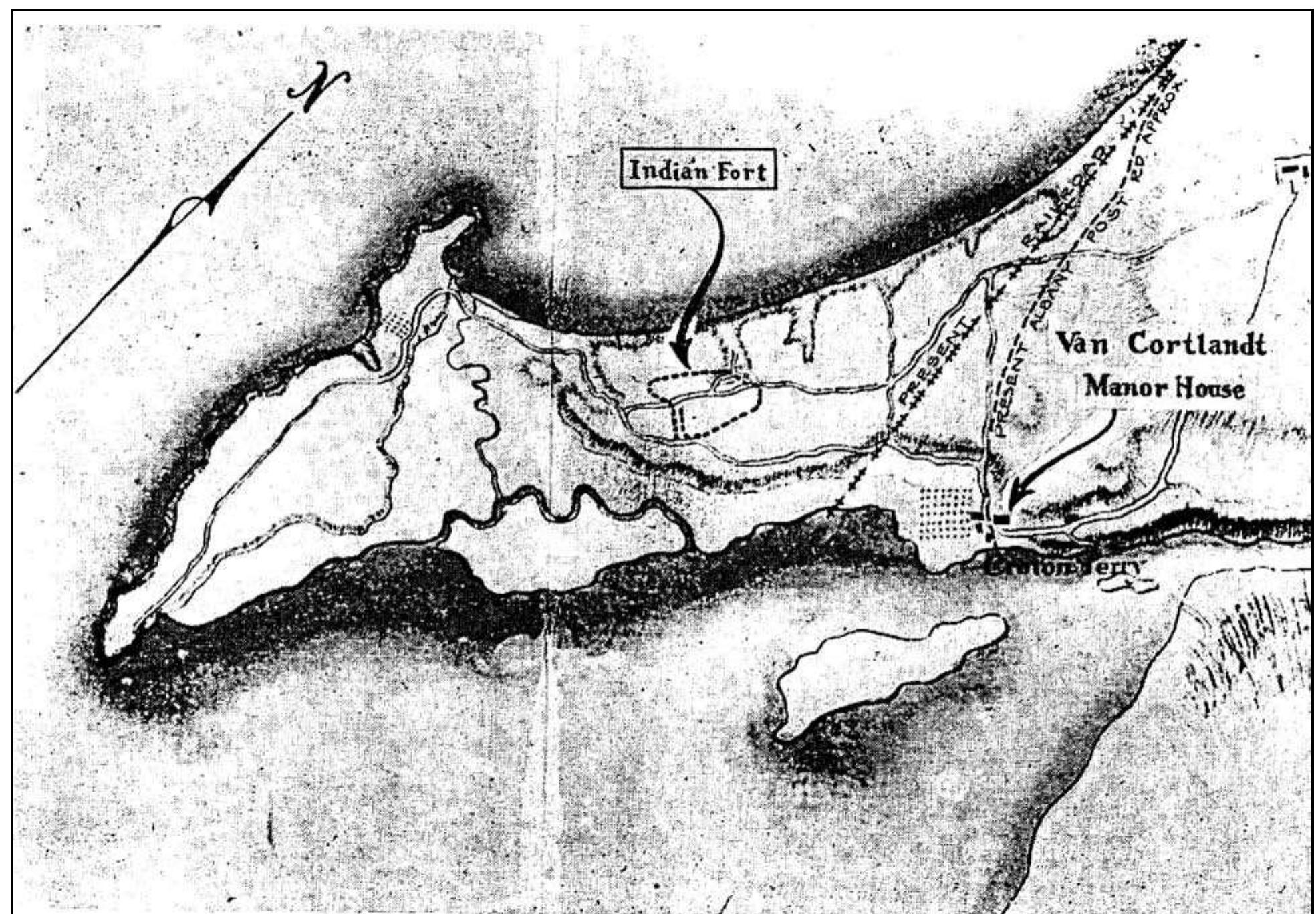 1. a french map of 1782 shows croton point. the indians’