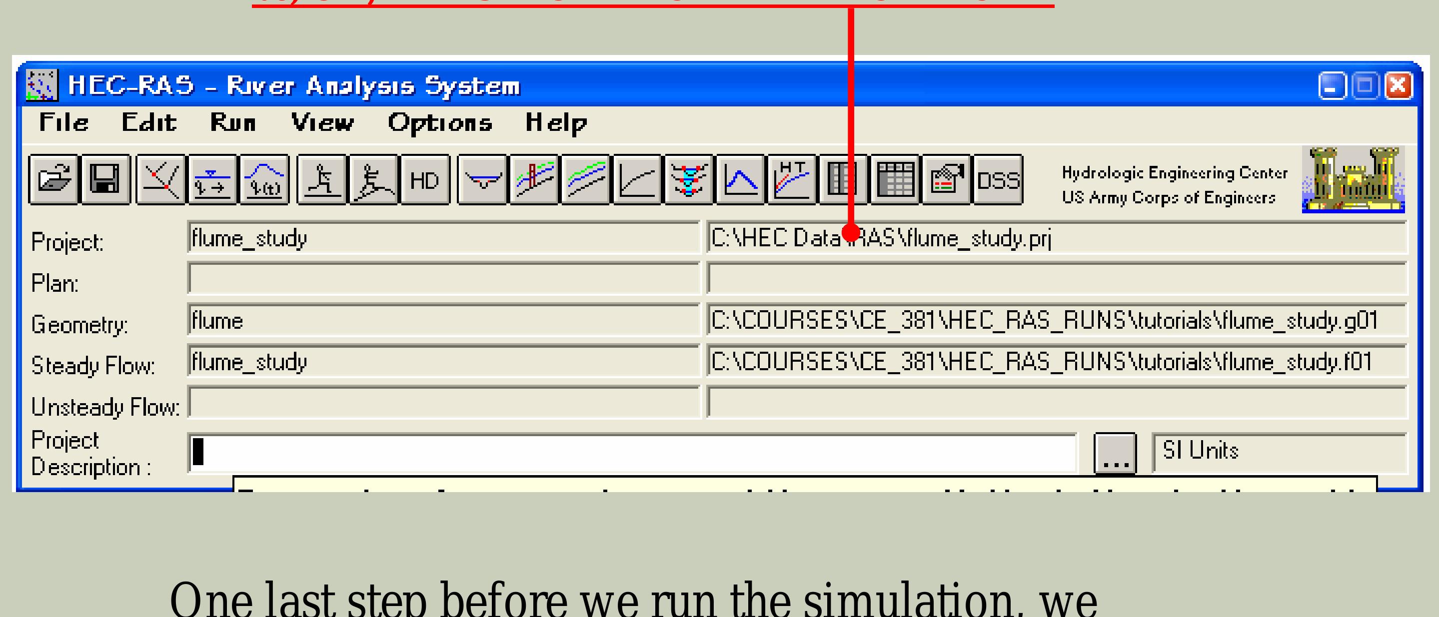 Figure 29 - HEC-RAS A Tutorial (Model Development of a Small