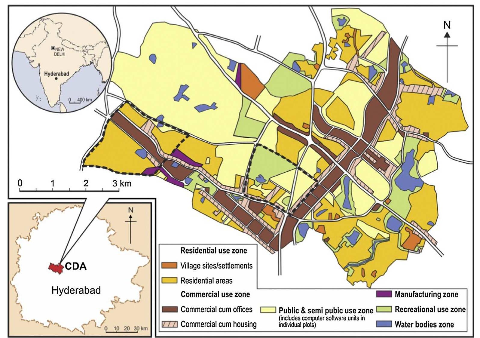 Cda land use map.