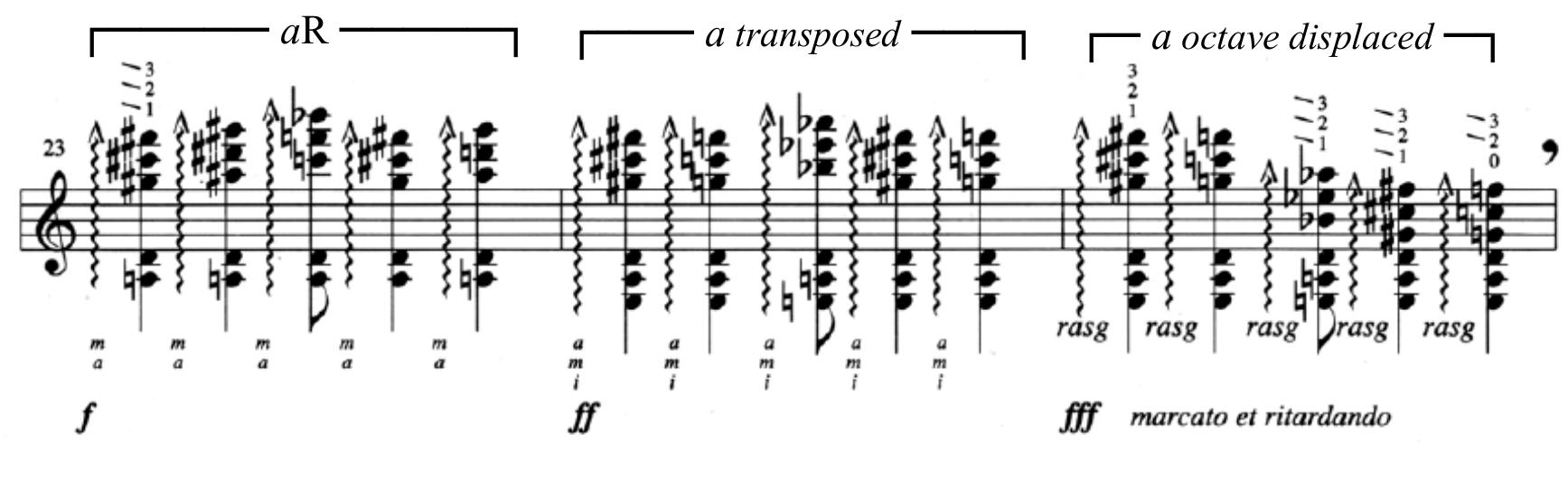Example 8: zaidel-rudolph, five african sketches, ‘friendly