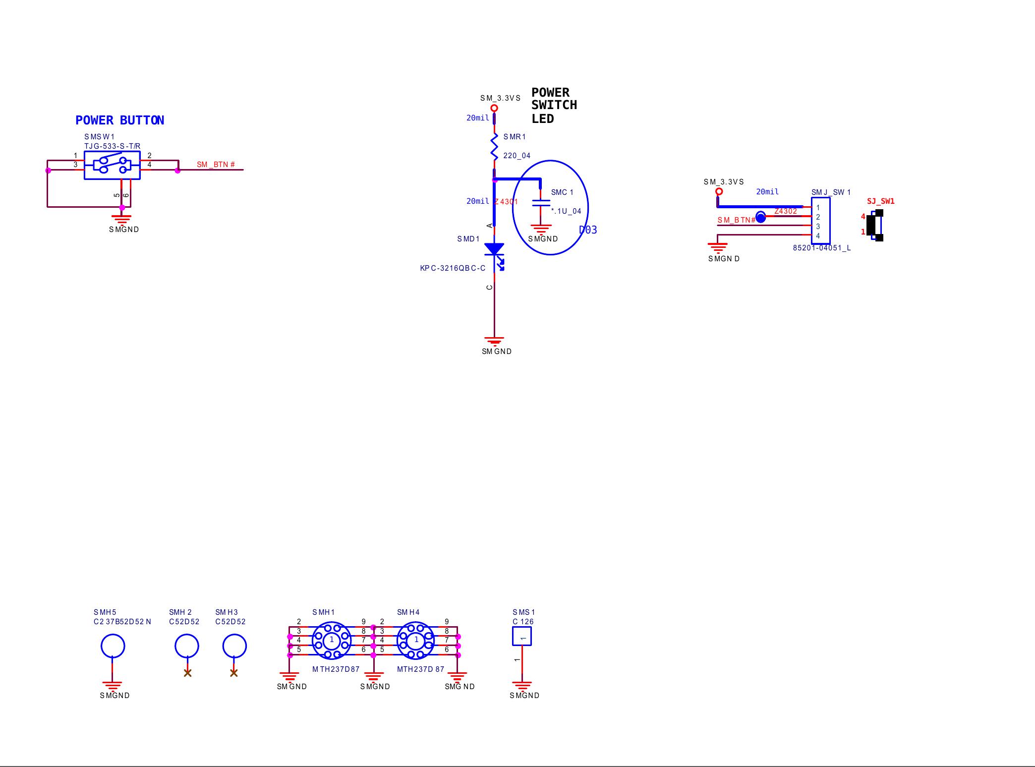 Figure 37 - Schematic Diagrams Appendix B: Schematic