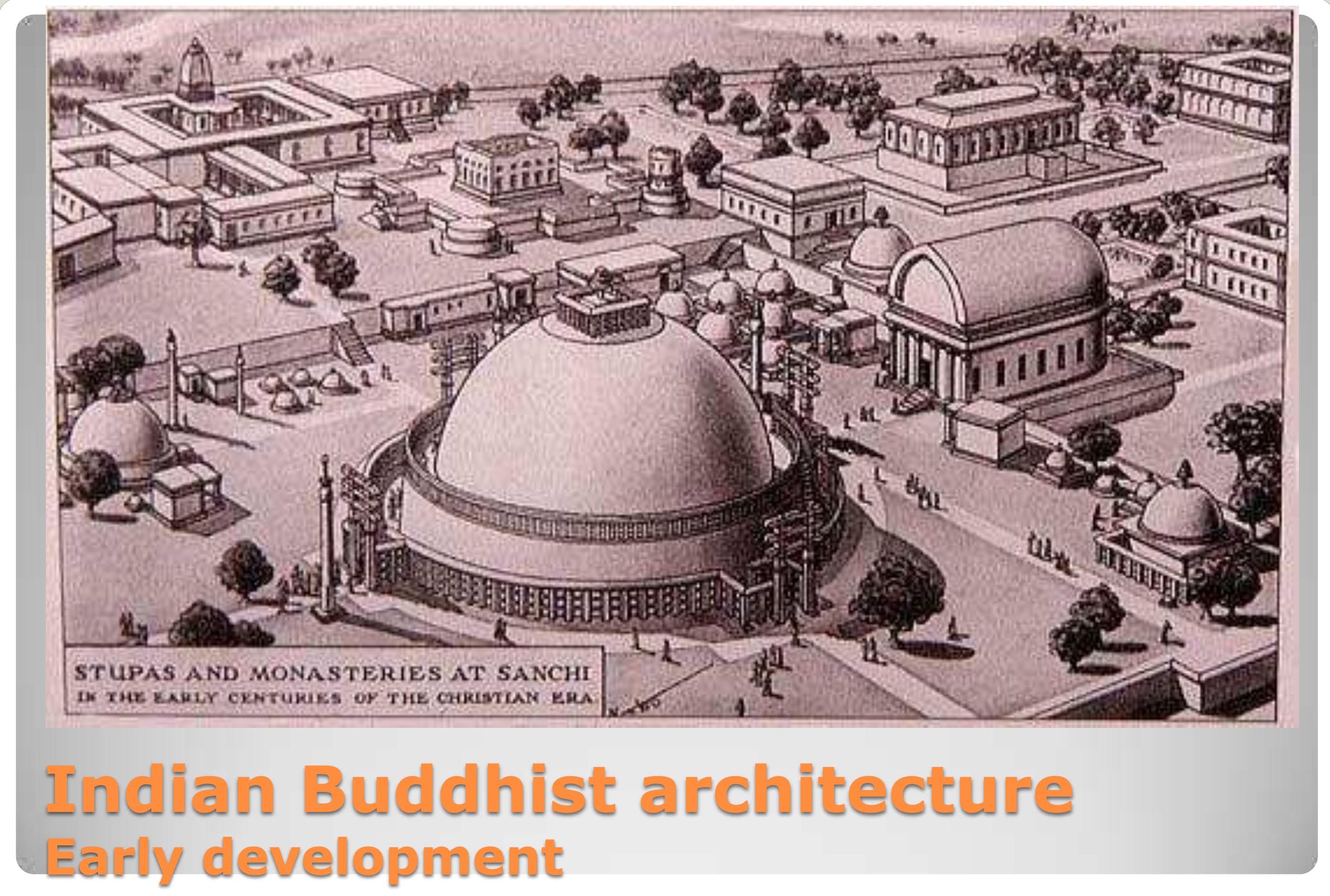 Figure 16 - Evolution of Buddhist Architecture