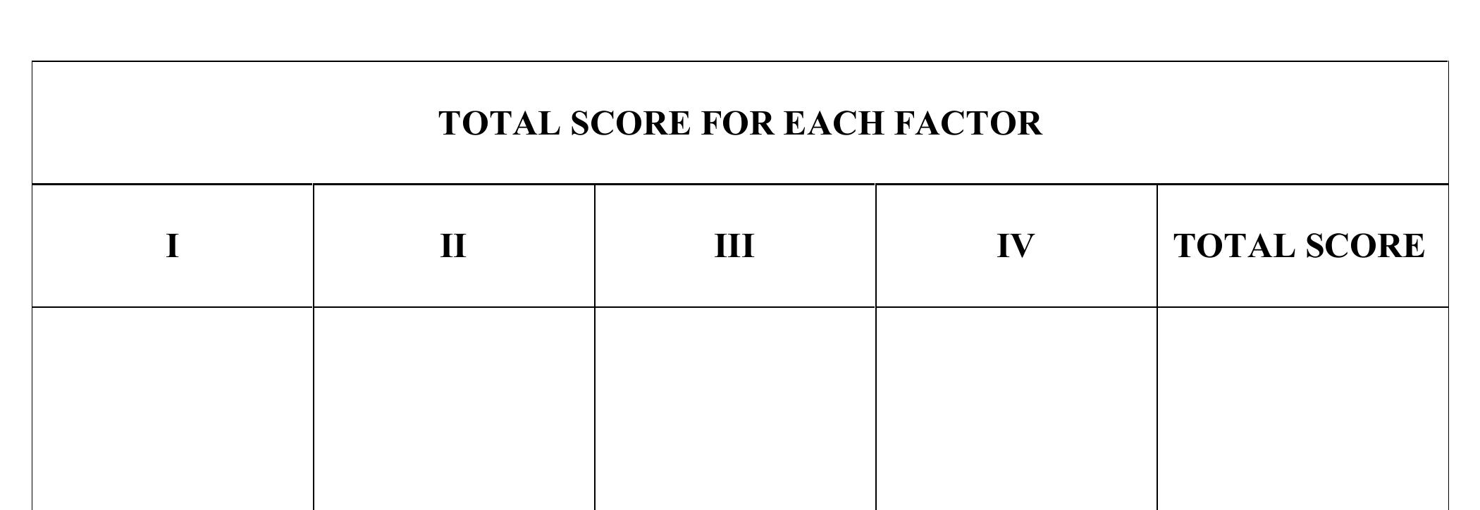 (PDF) THE AGGRESSION QUESTIONNAIRE