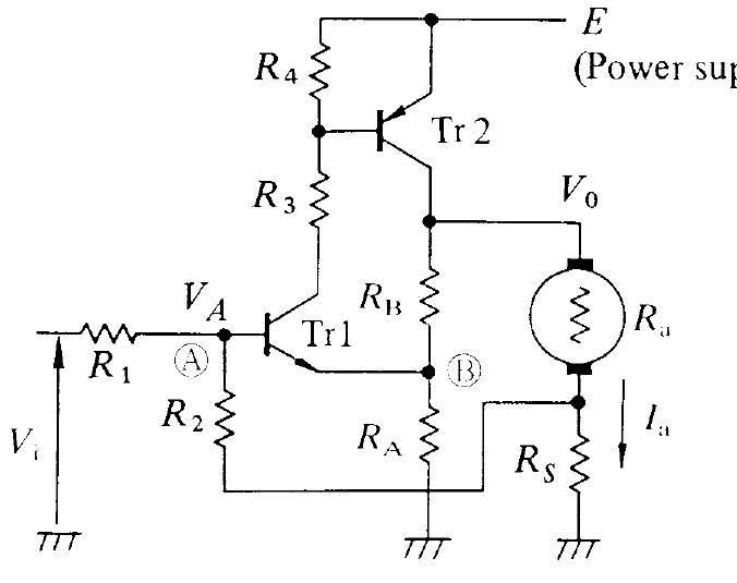 16. a basic control circuit without using a speed detector.
