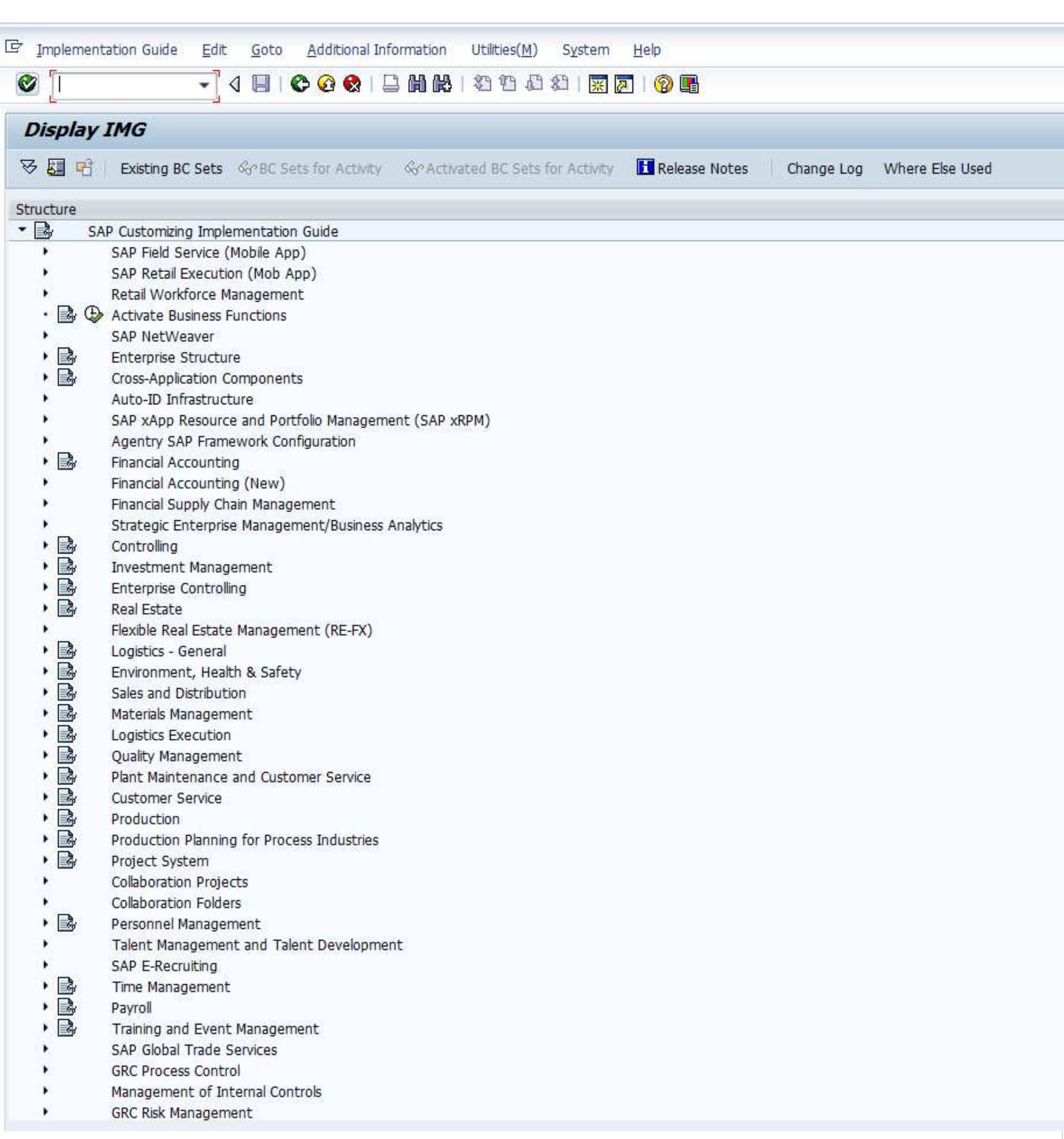 Table 2 - 4/2015 SAP MM -Organization Structure SAP Easy