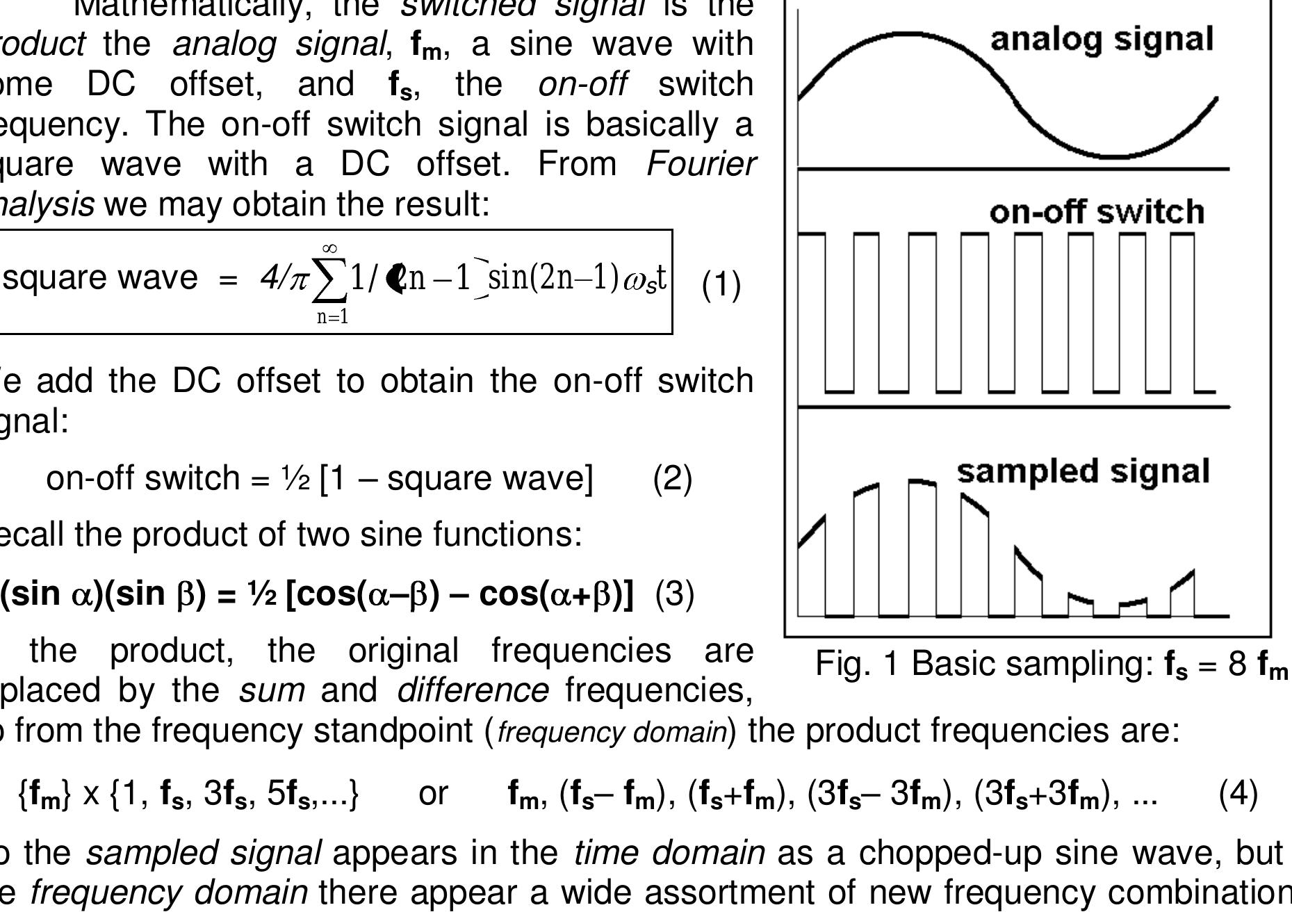 Fourier analysis can represent any non-periodic signal