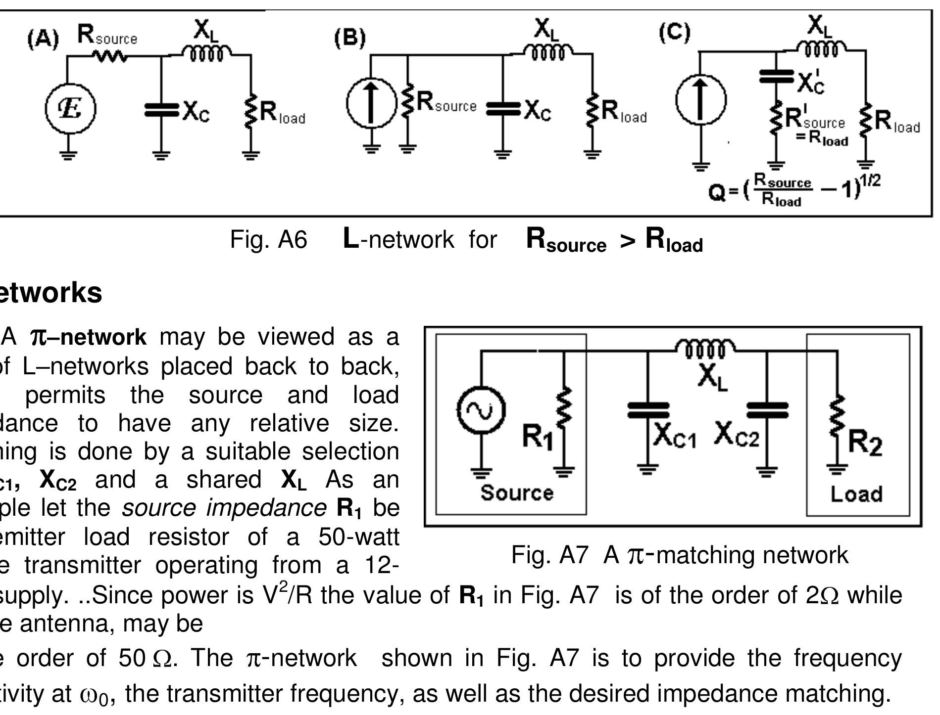 In the above example the load is greater than the source