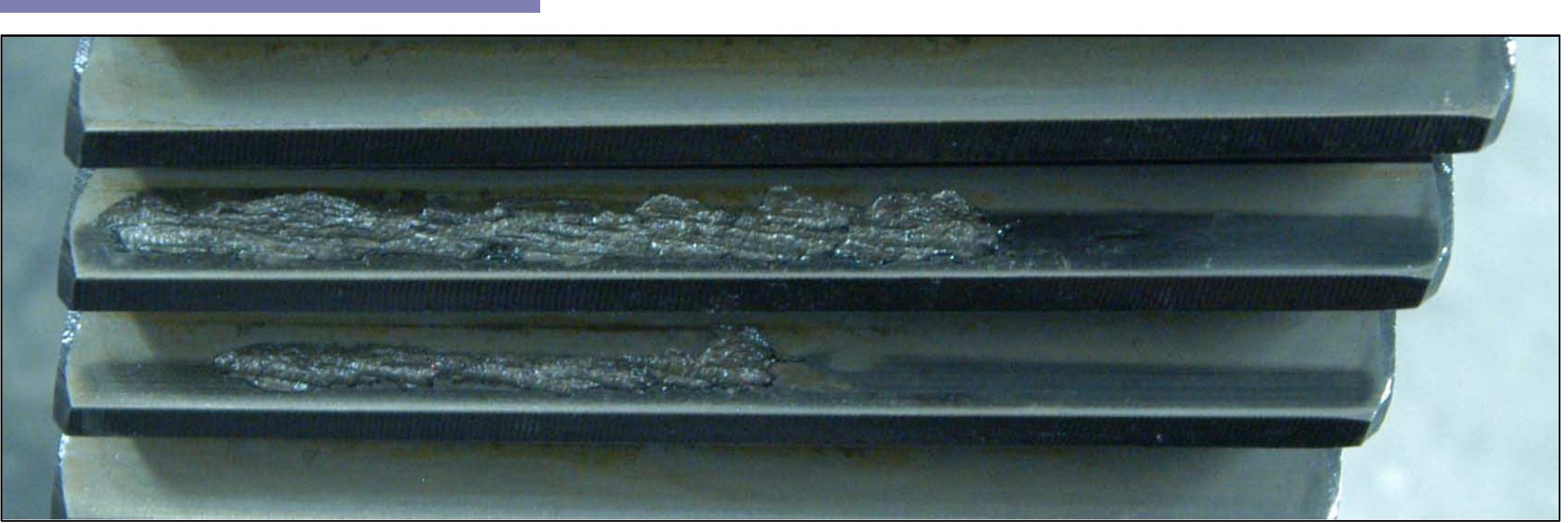 Still occurring on mw size turbines surface softened due to