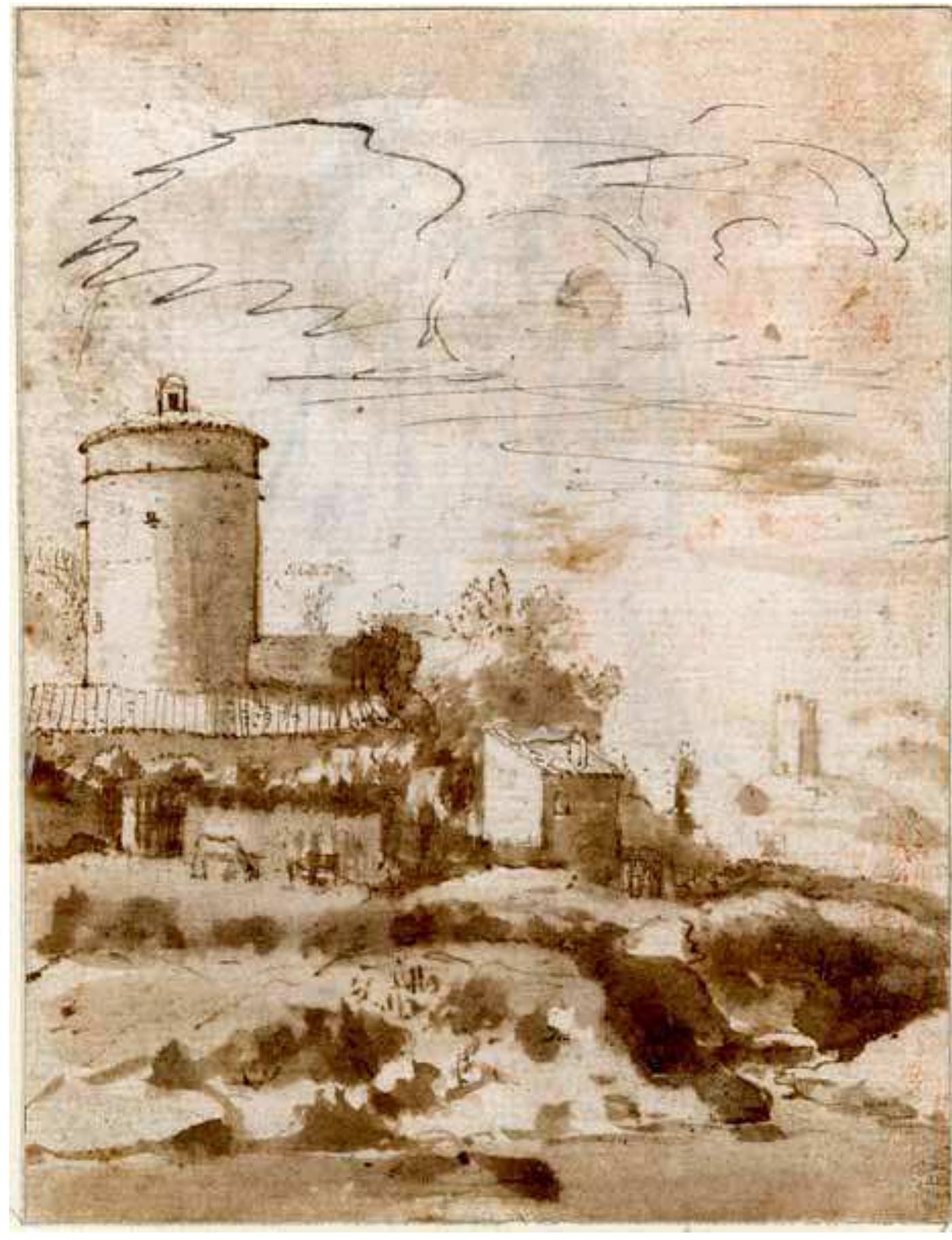 Claude lorrain, view of la crescenza, lv 118, 1648-50. oil