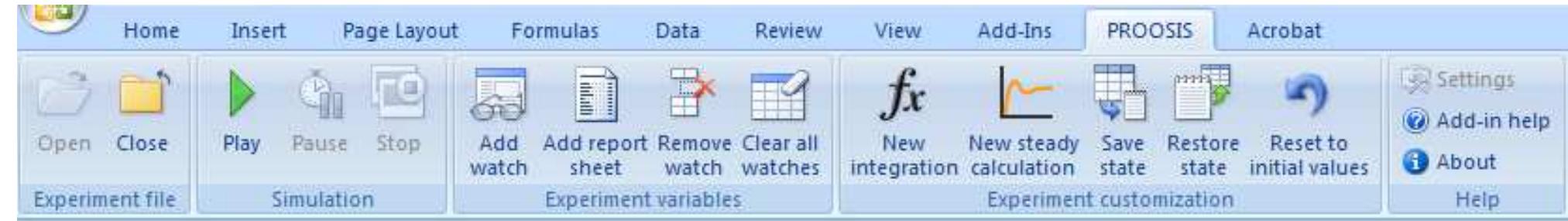 4: proosis toolbar for microsoft excel 2007 the generated