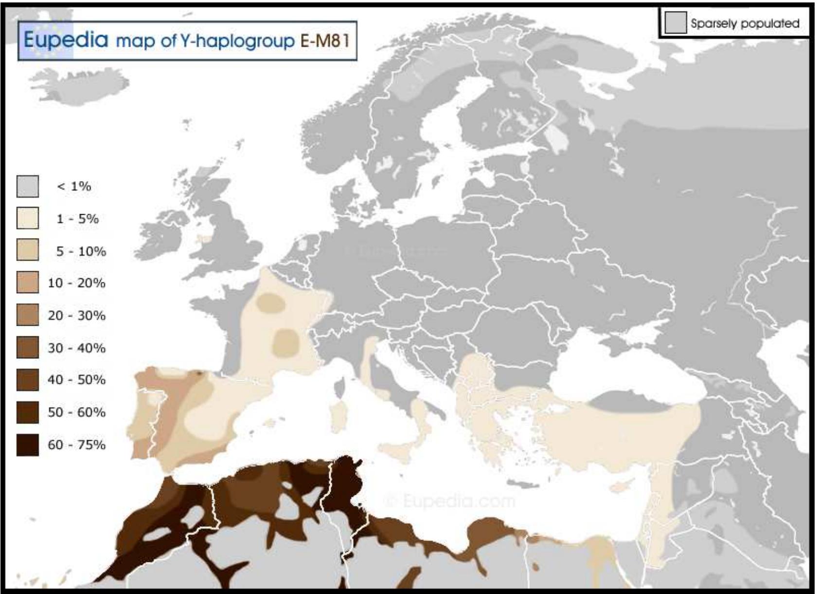 (PDF) Origins and history of Haplogroup E1b1b (Y-DNA)