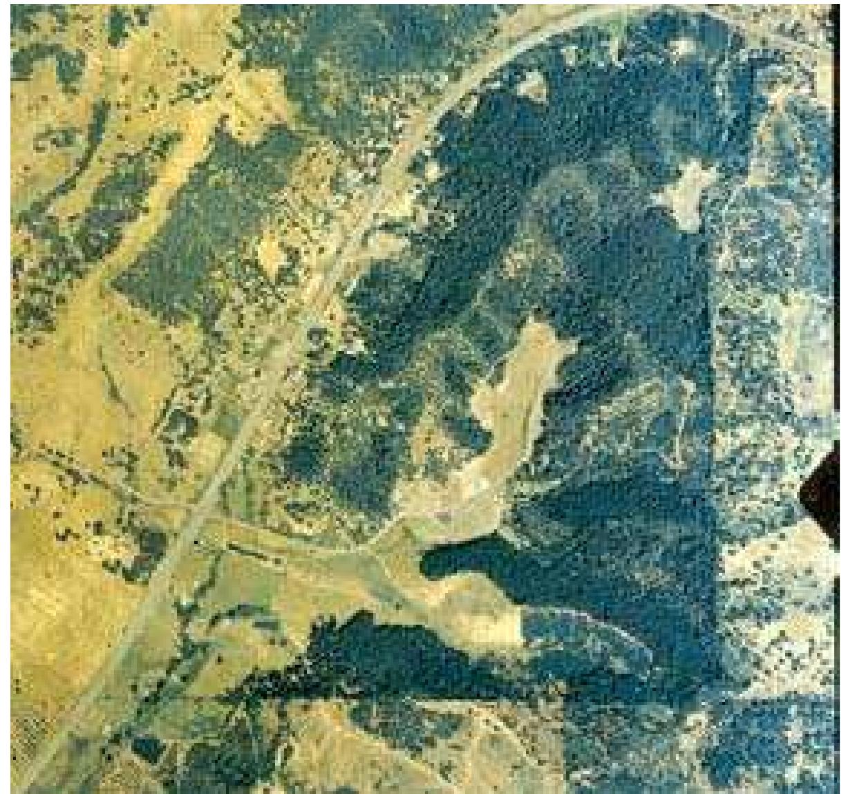 —an aerial photo. using aerial photographs