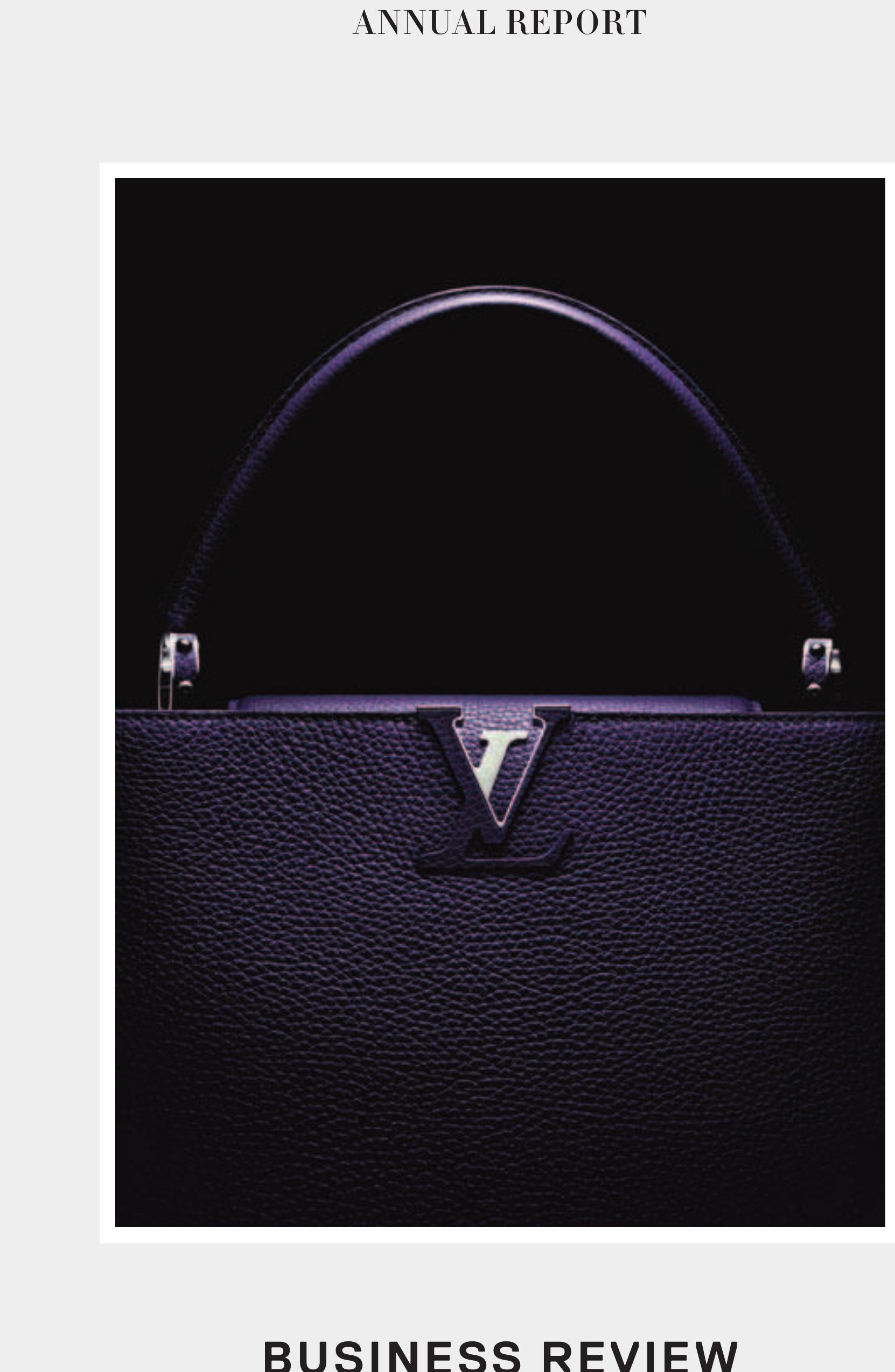 Figure 1 - LVMH - Annual Report 2013 - Consolidated annual