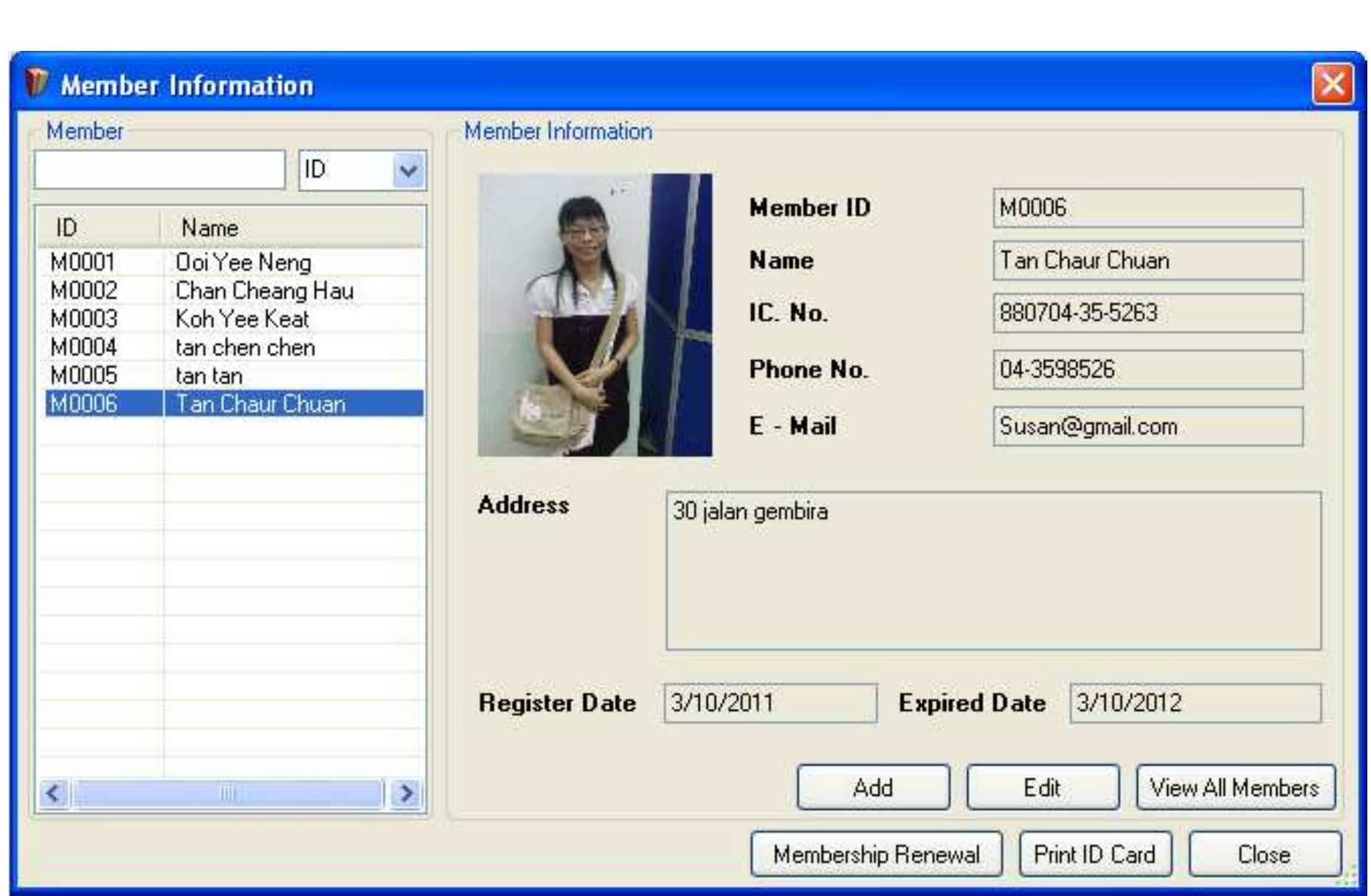 Figure 68 - Library Management System I LIBRARY MANAGEMENT