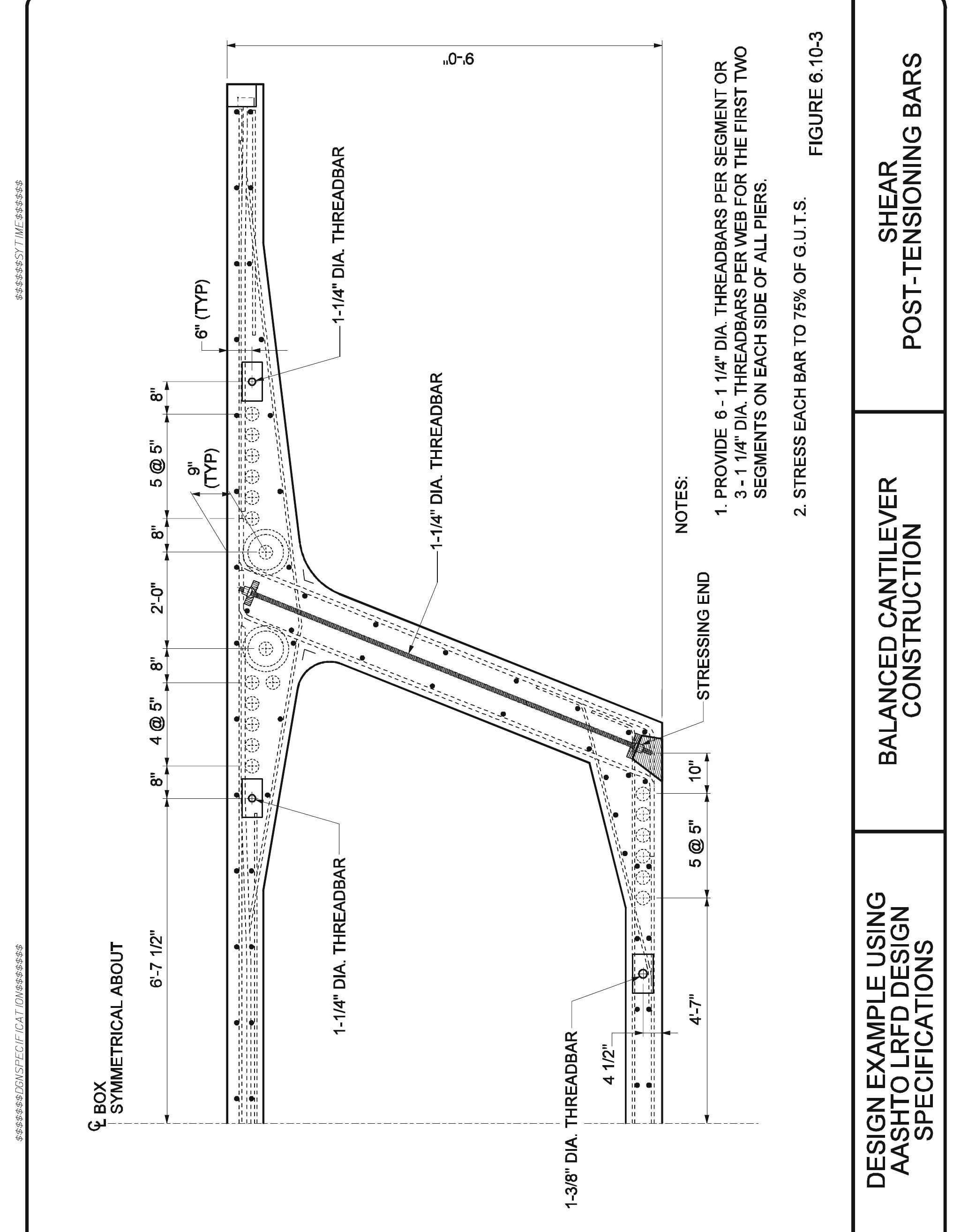 Recast balanced cantilever construction
