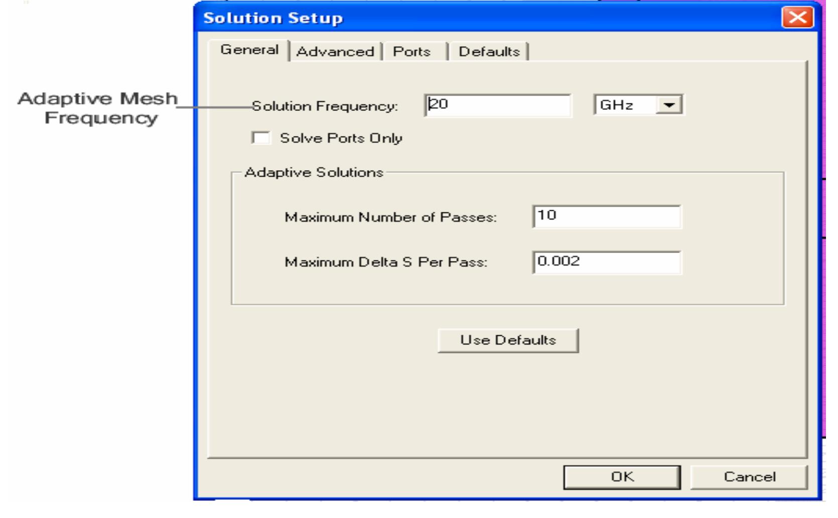 Figure 21 Project 1 Rectangular Waveguide Hfss