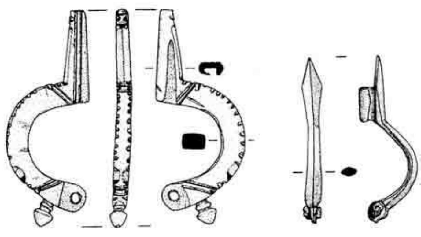 Figure 7 - Early Migration Period hillforts in Southern