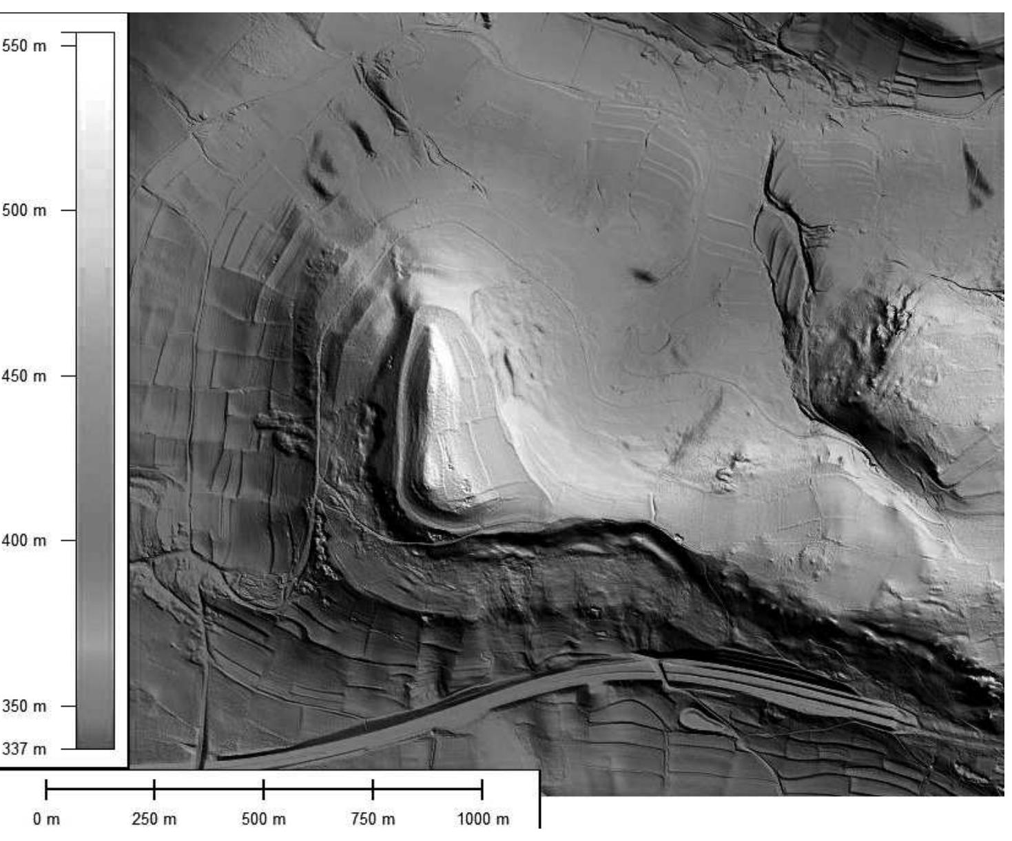 Figure 12 - Early Migration Period hillforts in Southern