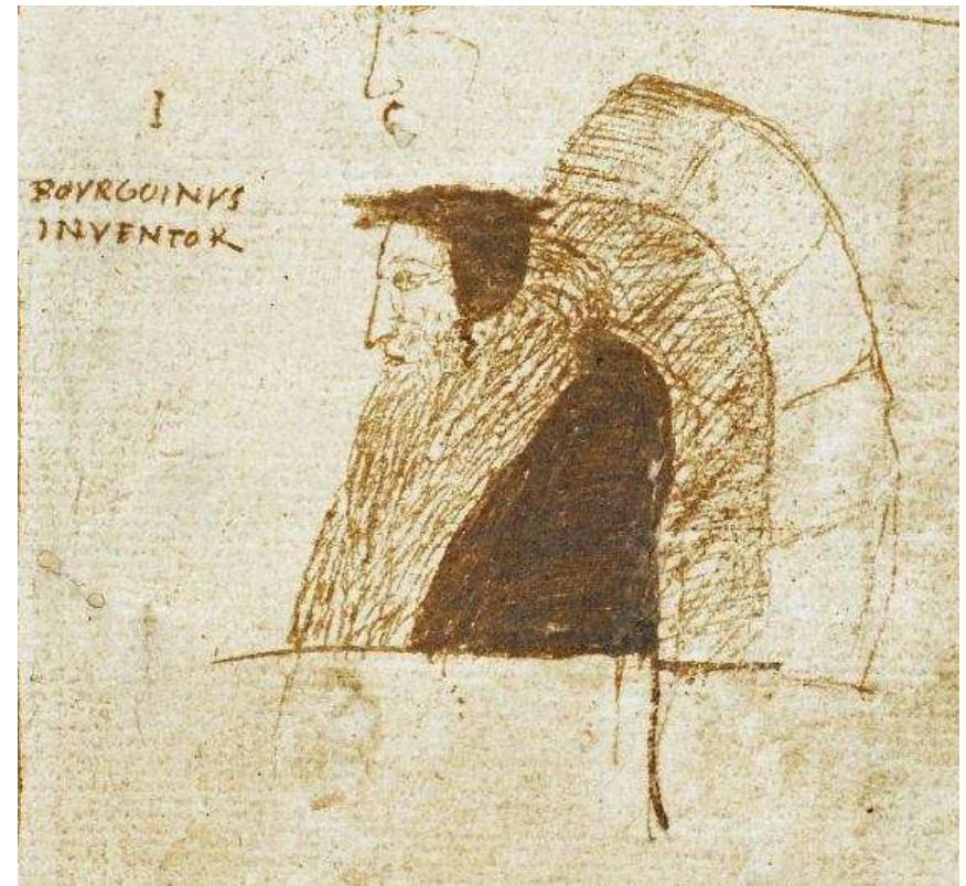 Ill. 1: john calvin, ca1558/64. quill drawing by the