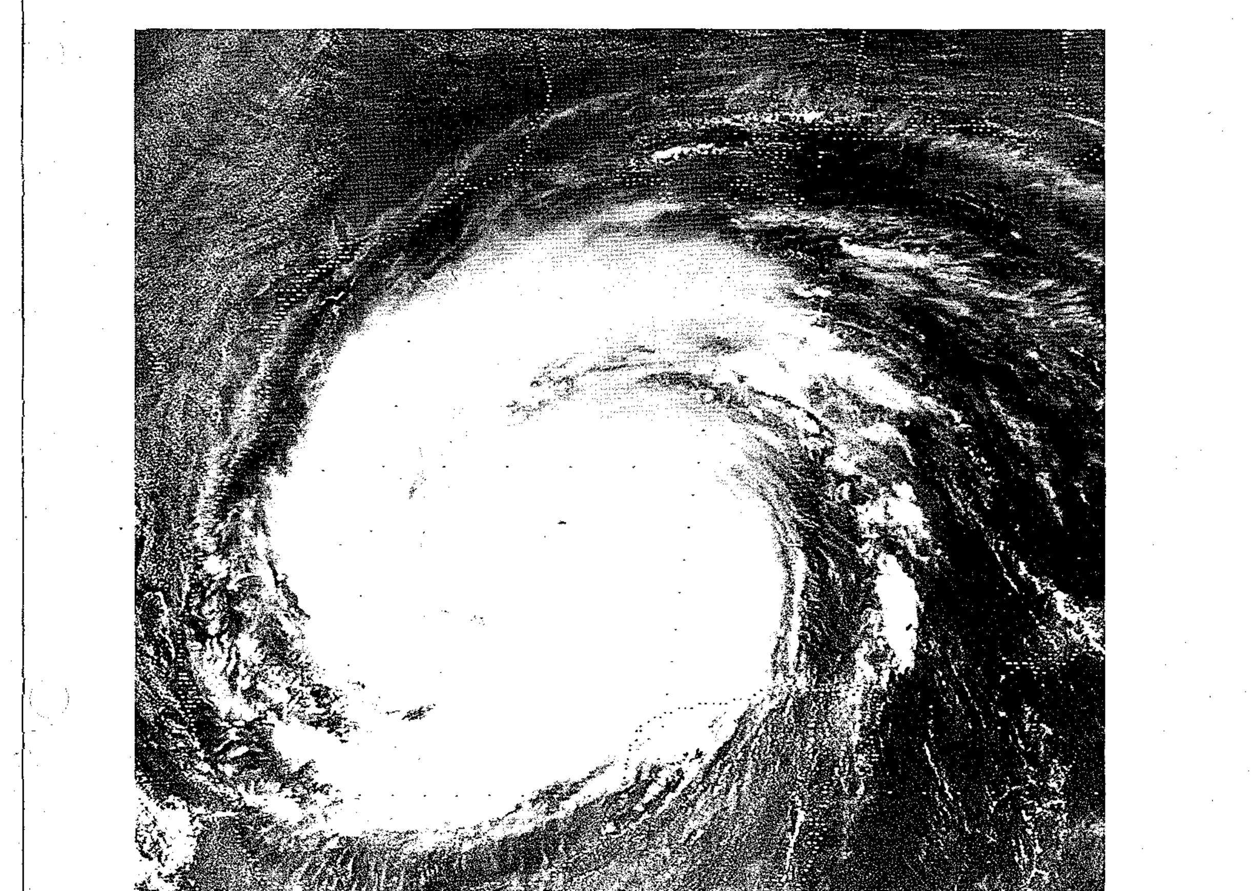 4. satellite photo of hurricane allen in the western gulf of