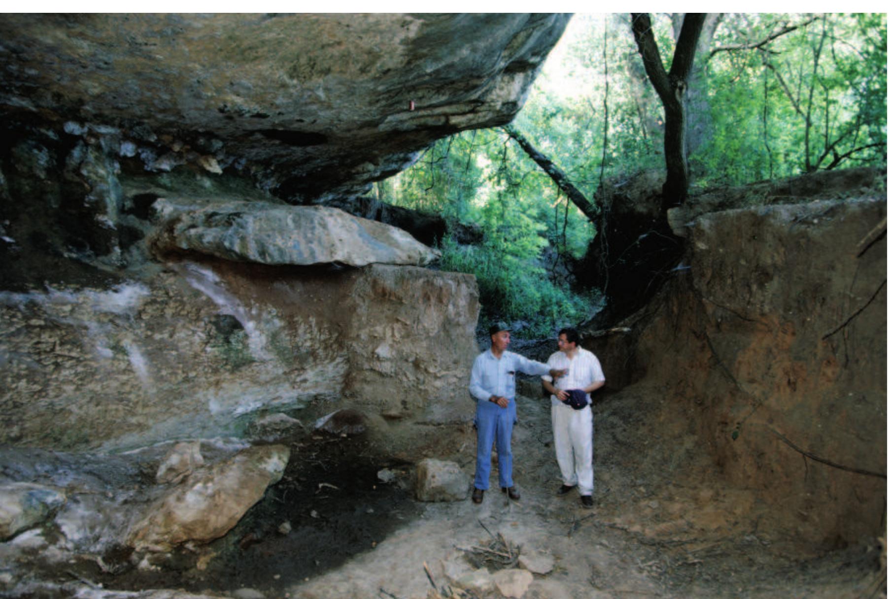 Figure 3 - New Look at the Double Burial from Horn Shelter