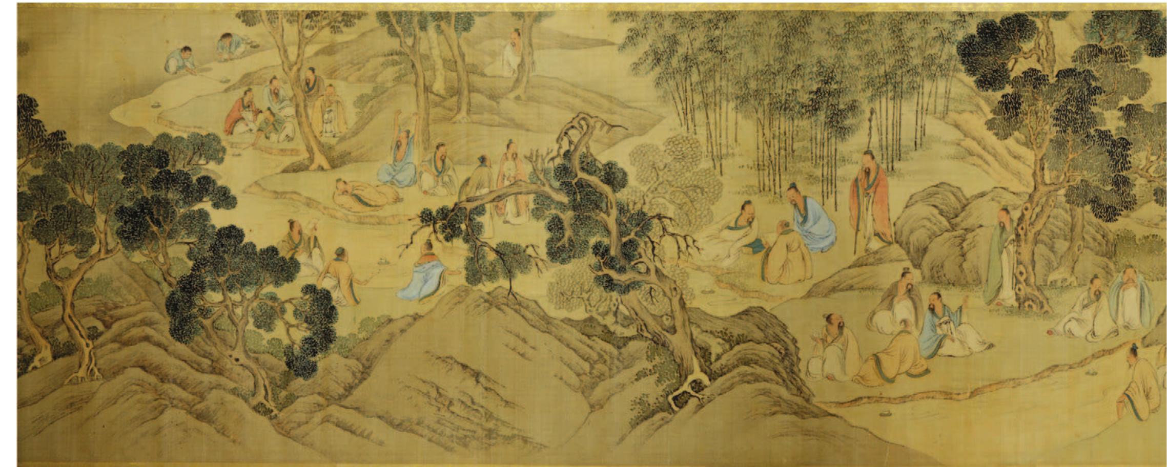 8 nakabayashi chikuto, the orchid pavilion gathering,