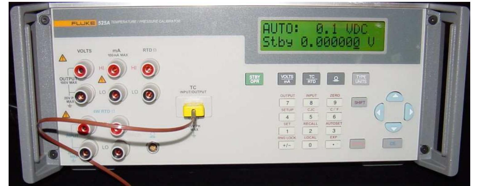 Both the antique potentiometers and modern laboratory