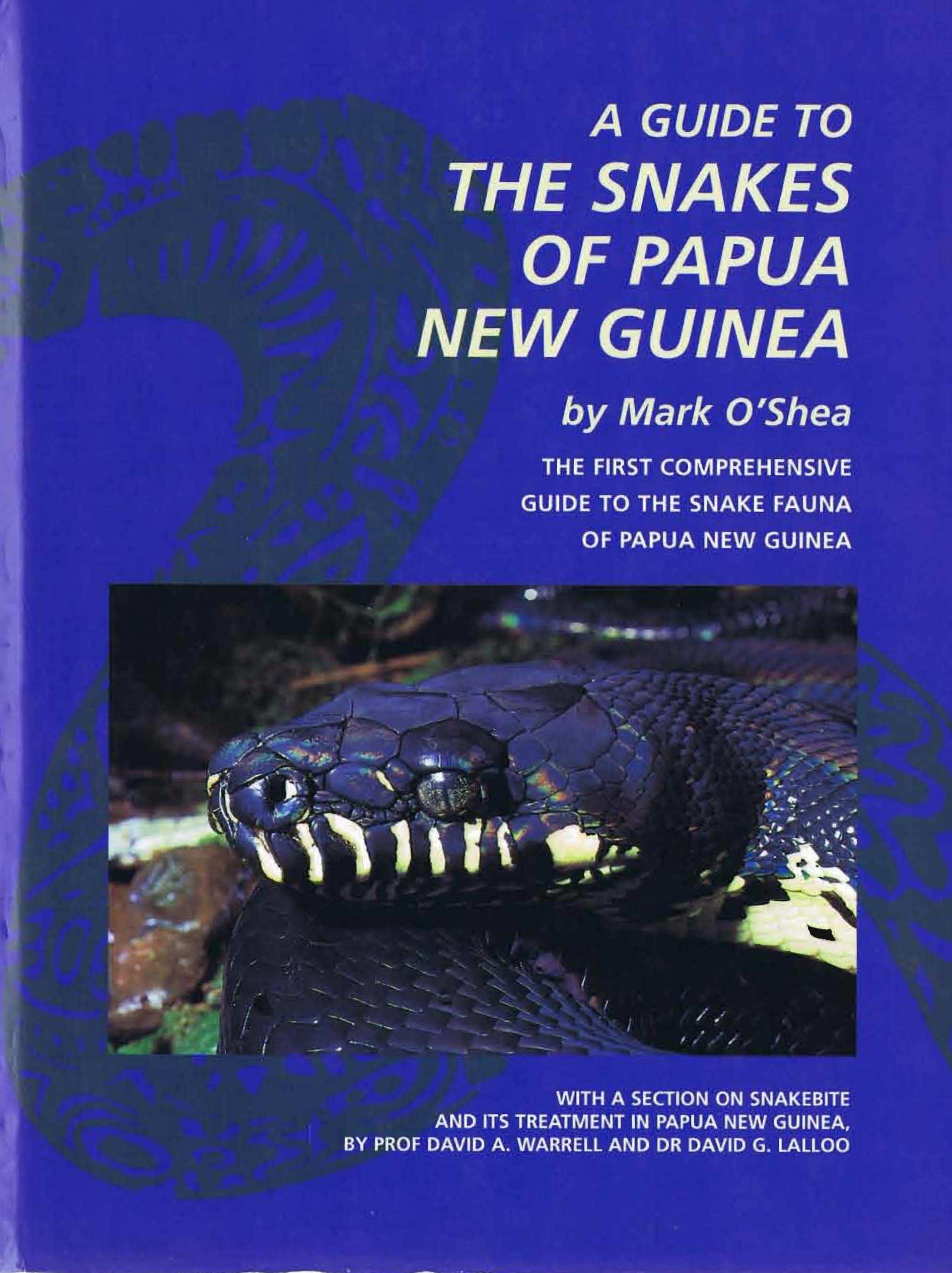 A Guide to the Snakes of Papua New Guinea