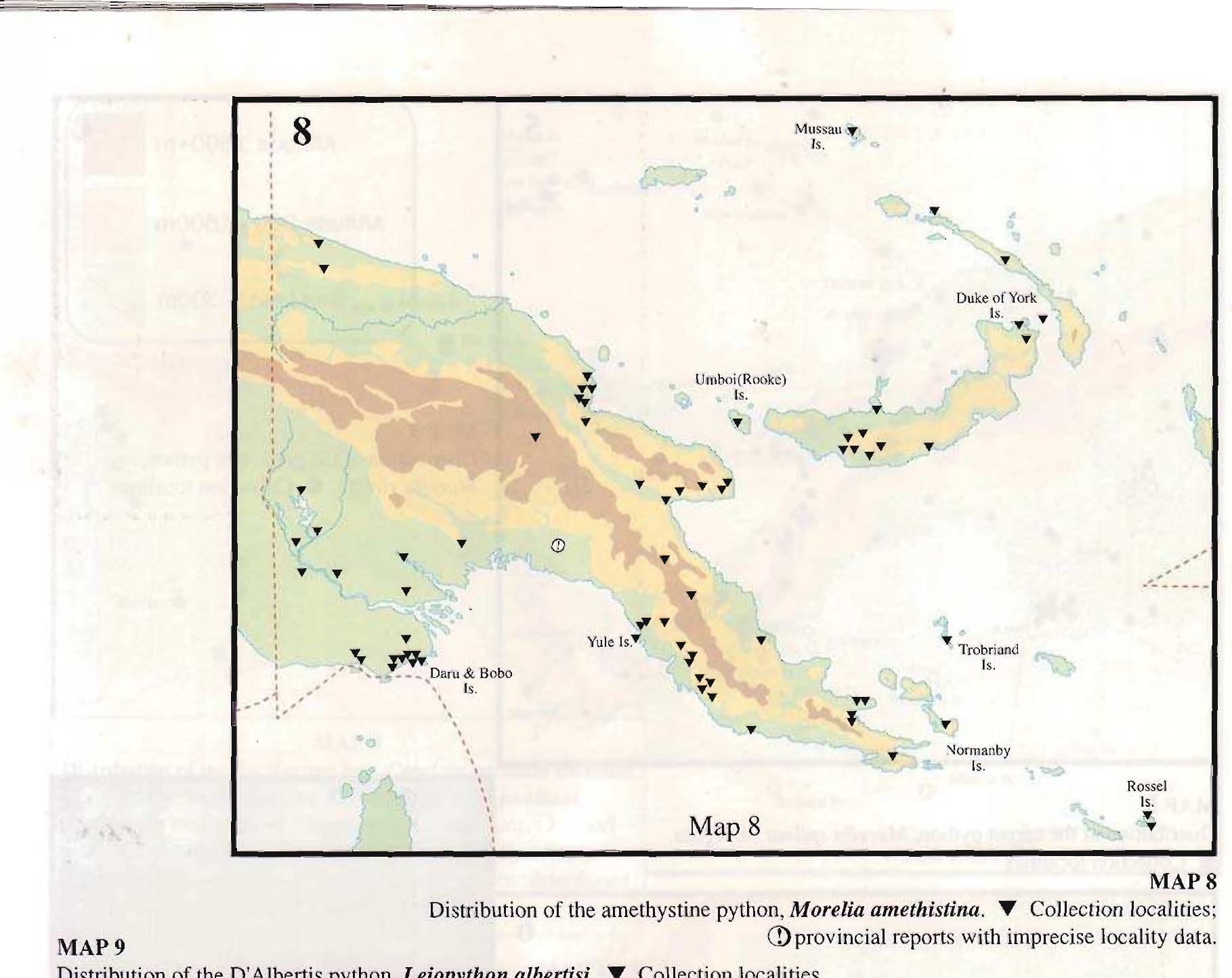 Figure 139 - A Guide to the Snakes of Papua New Guinea