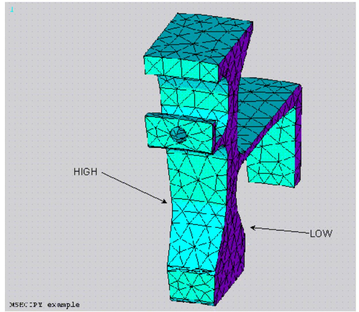 Figure 127 - ANSYS Mechanical APDL Modeling and Meshing