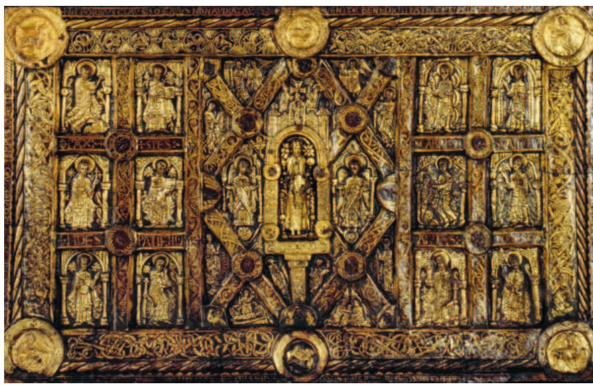 The frontal of the lisbjerg altar. photo: j. lee, national
