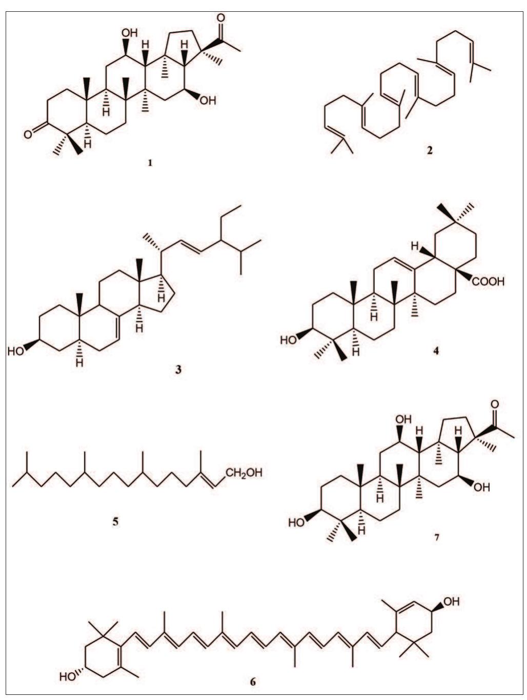 Chemical constituents of glinus oppositifolius: