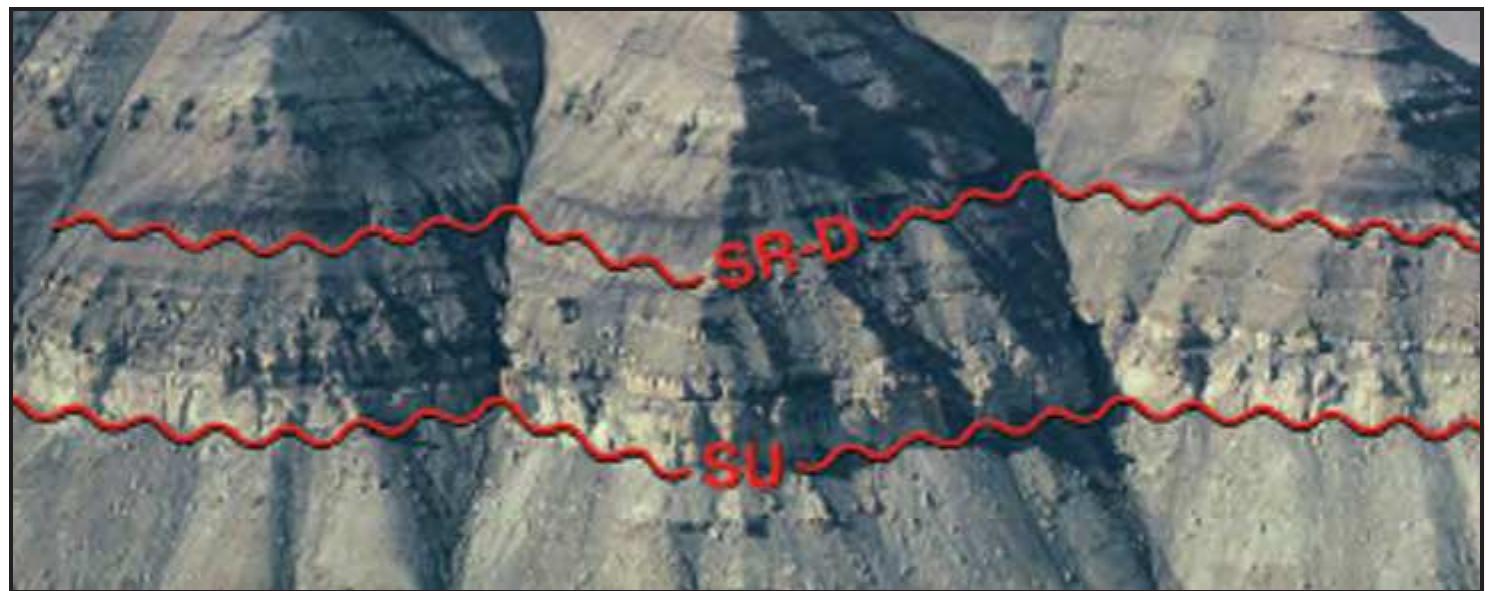 3. in this outcrop of early cretaceous strata from eastern