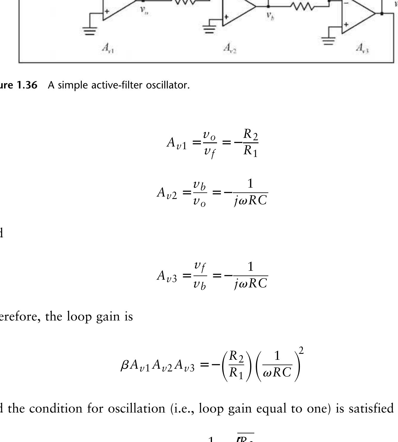 Figure 43 - Foundations of Oscillator Circuit Design