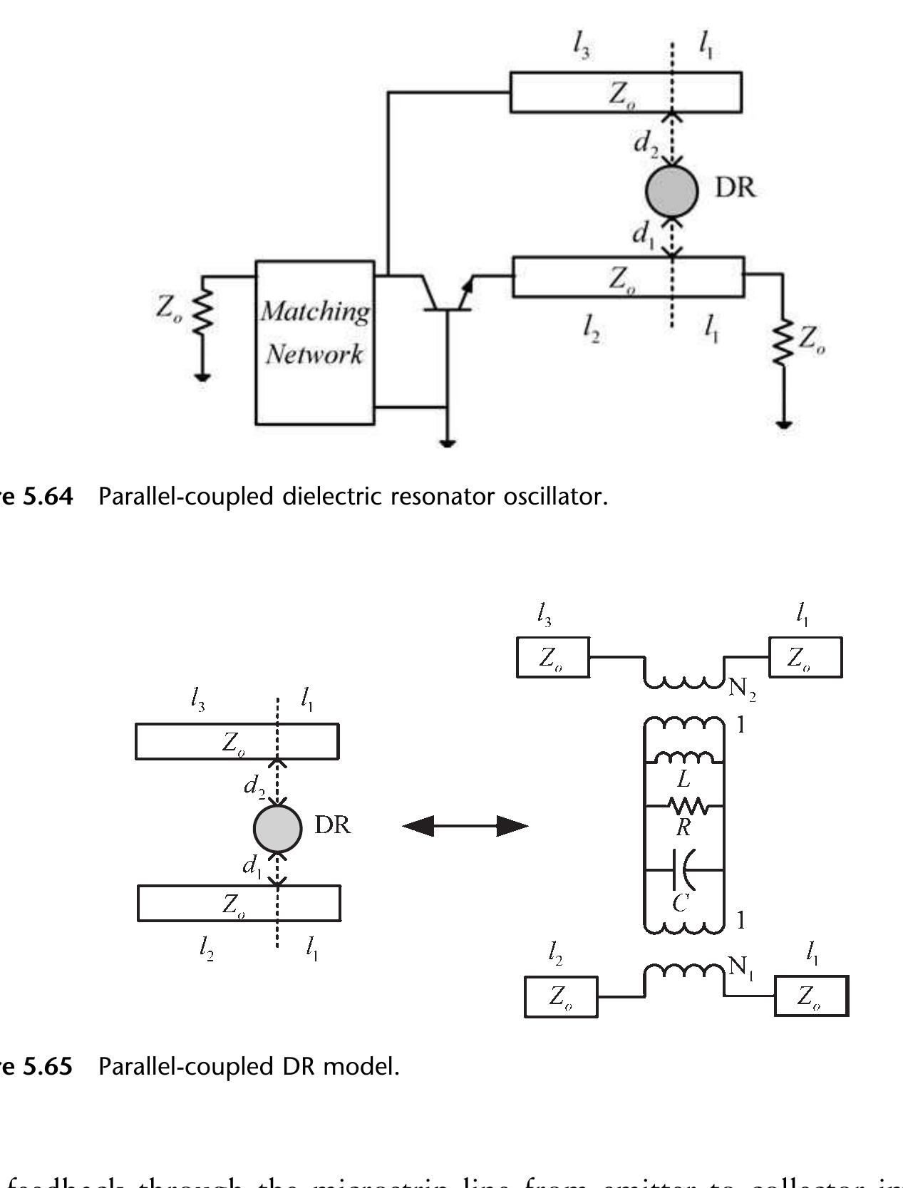 The circuit in figure 5.66 shows the ads simulation used to
