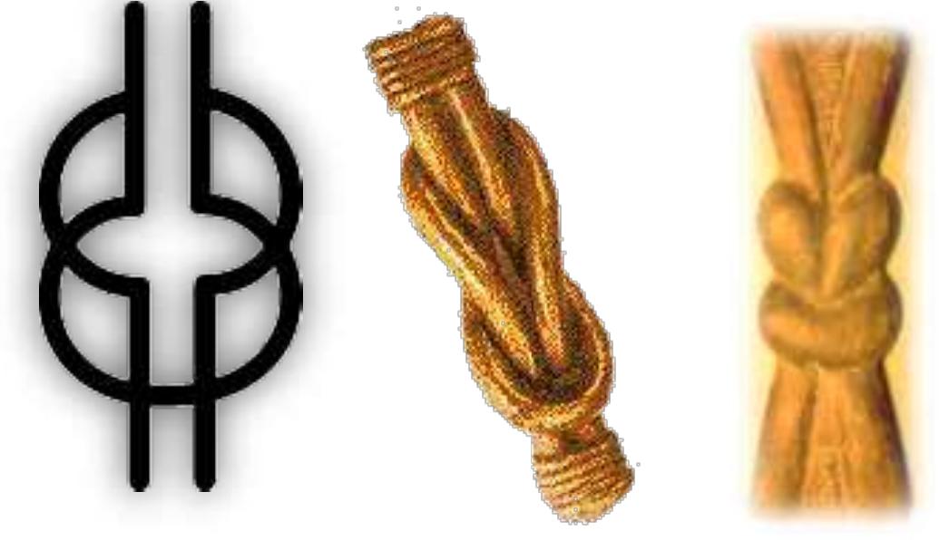 Nyansapo adinkra — wisdom knot. nyansapo in the form of