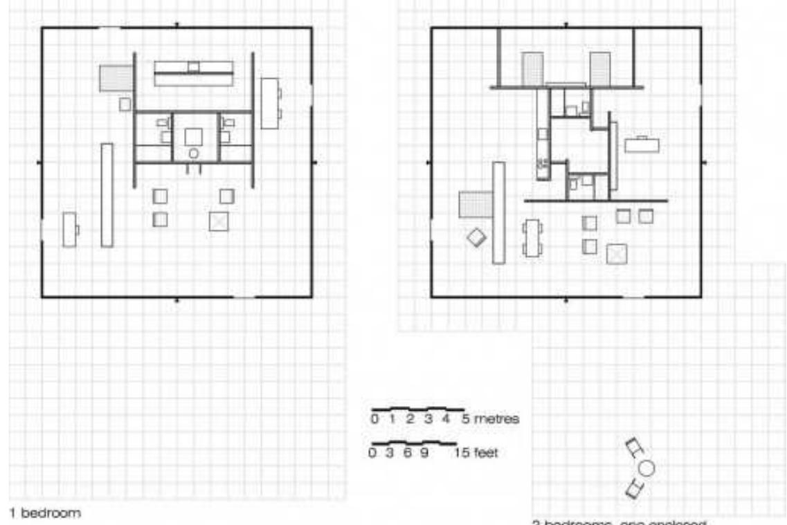 (PDF) Mies van der Rohe’s Core House, a Theoretical Project on the ...