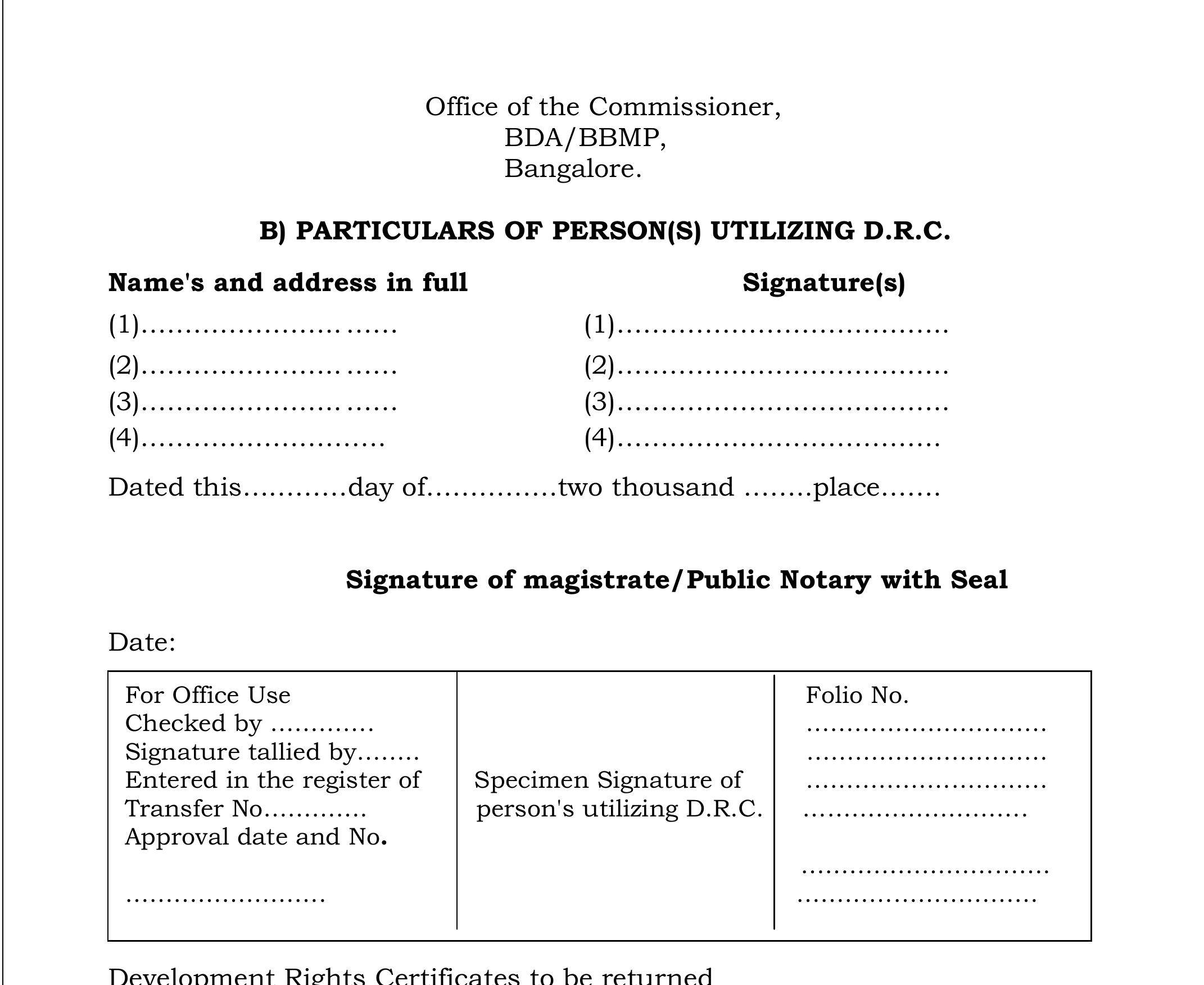 Figure 2 - Revised Master Plan 2015 BANGALORE 2007 Volume