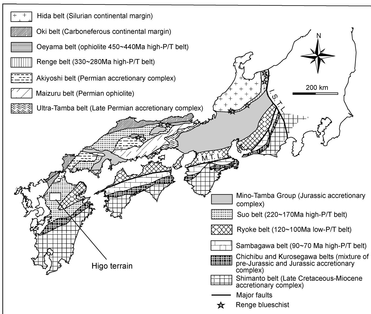 Fic. 9. map showing the geologic and tectonic subdivisions