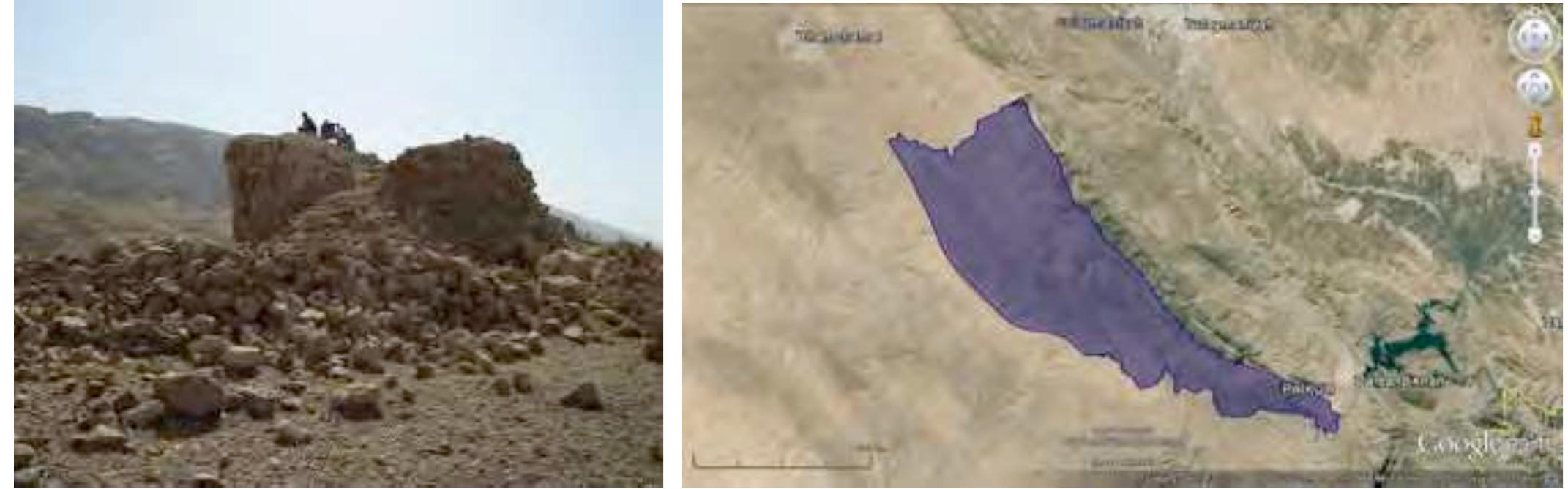 Remains of the sasanid monument of paikilt (photo maikt)