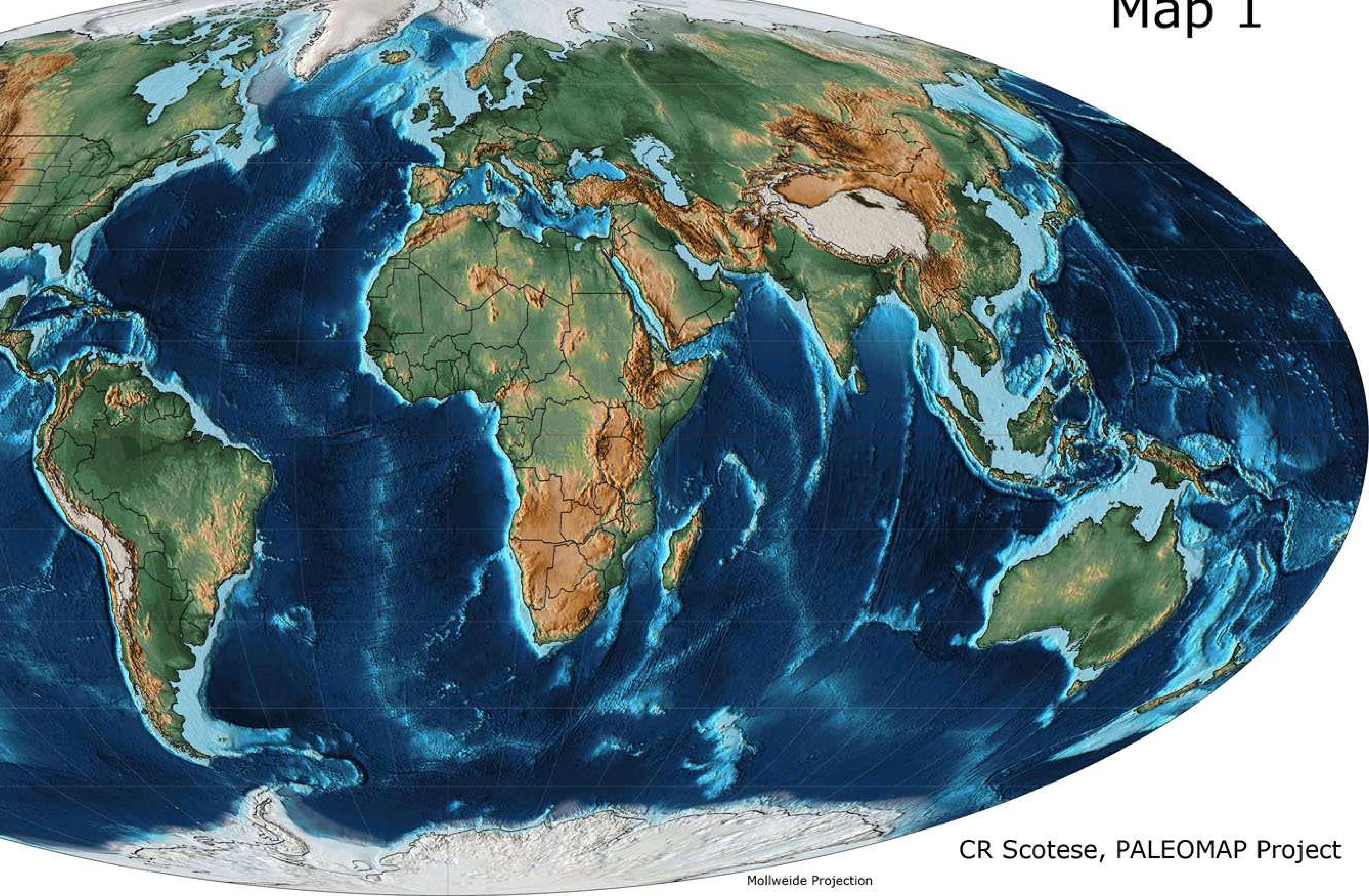 Figure 2 - from Atlas of Neogene Paleogeographic Maps