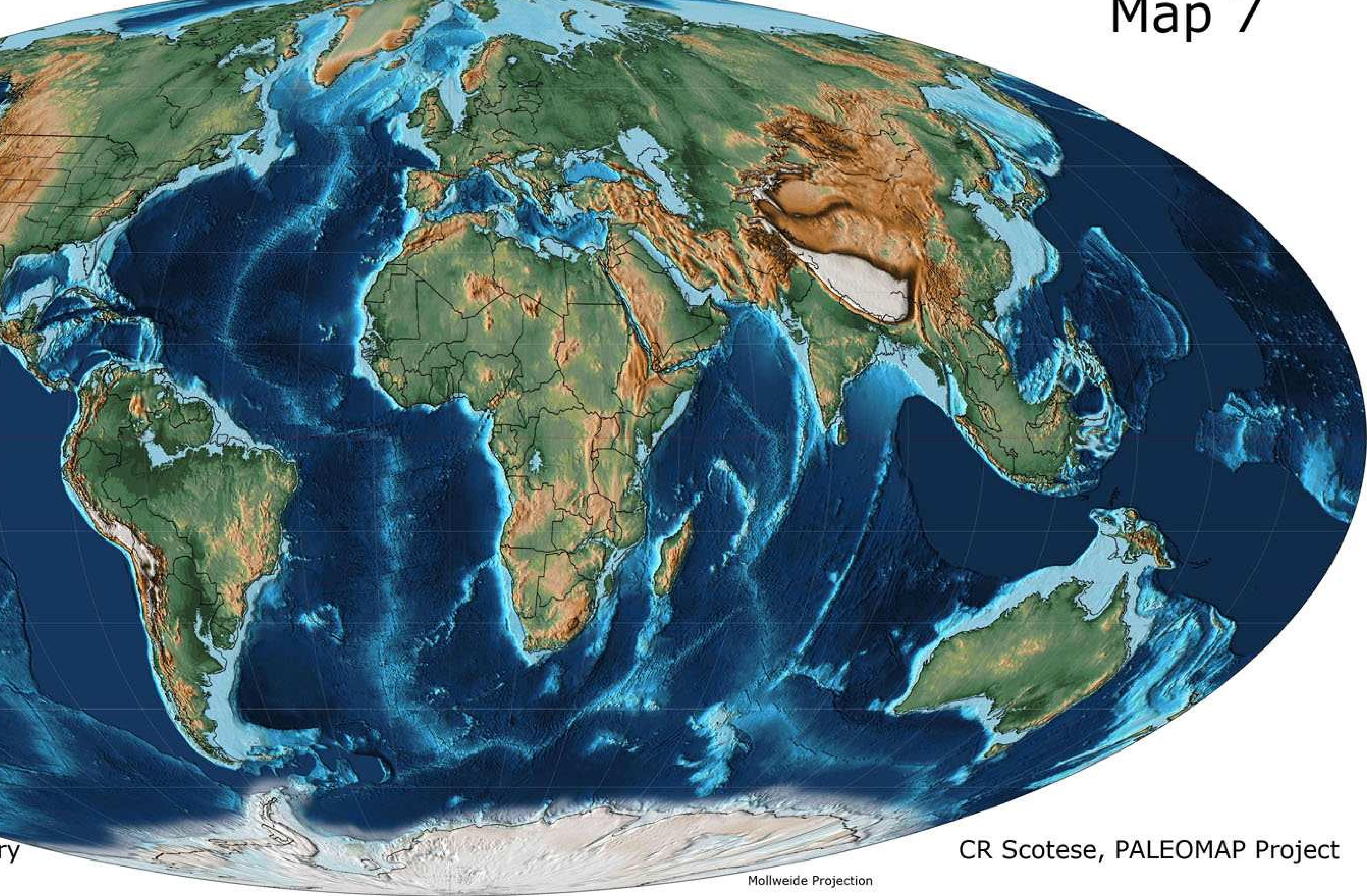 Figure 10 - Atlas of Neogene Paleogeographic Maps